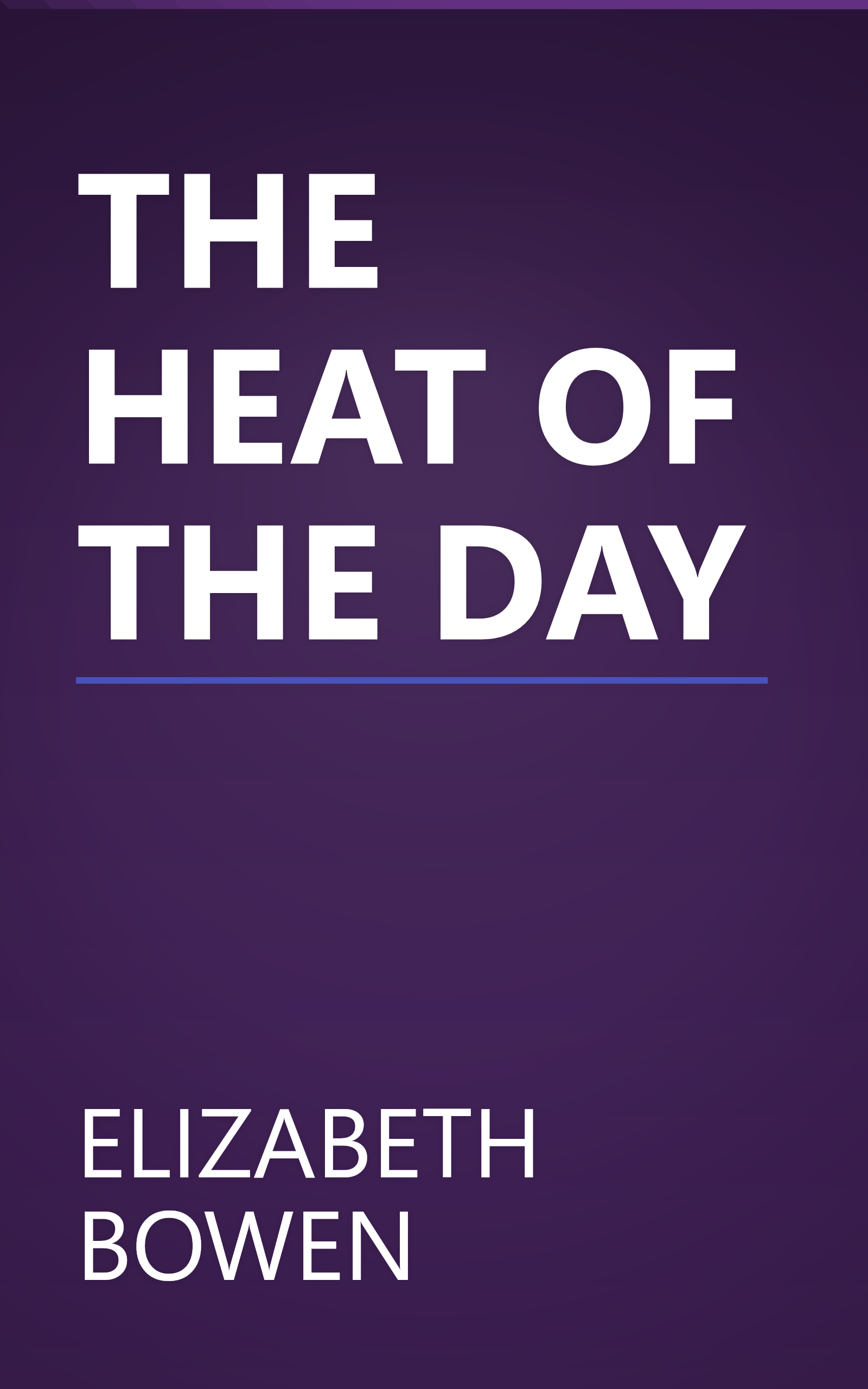 THE HEAT OF THE DAY book cover