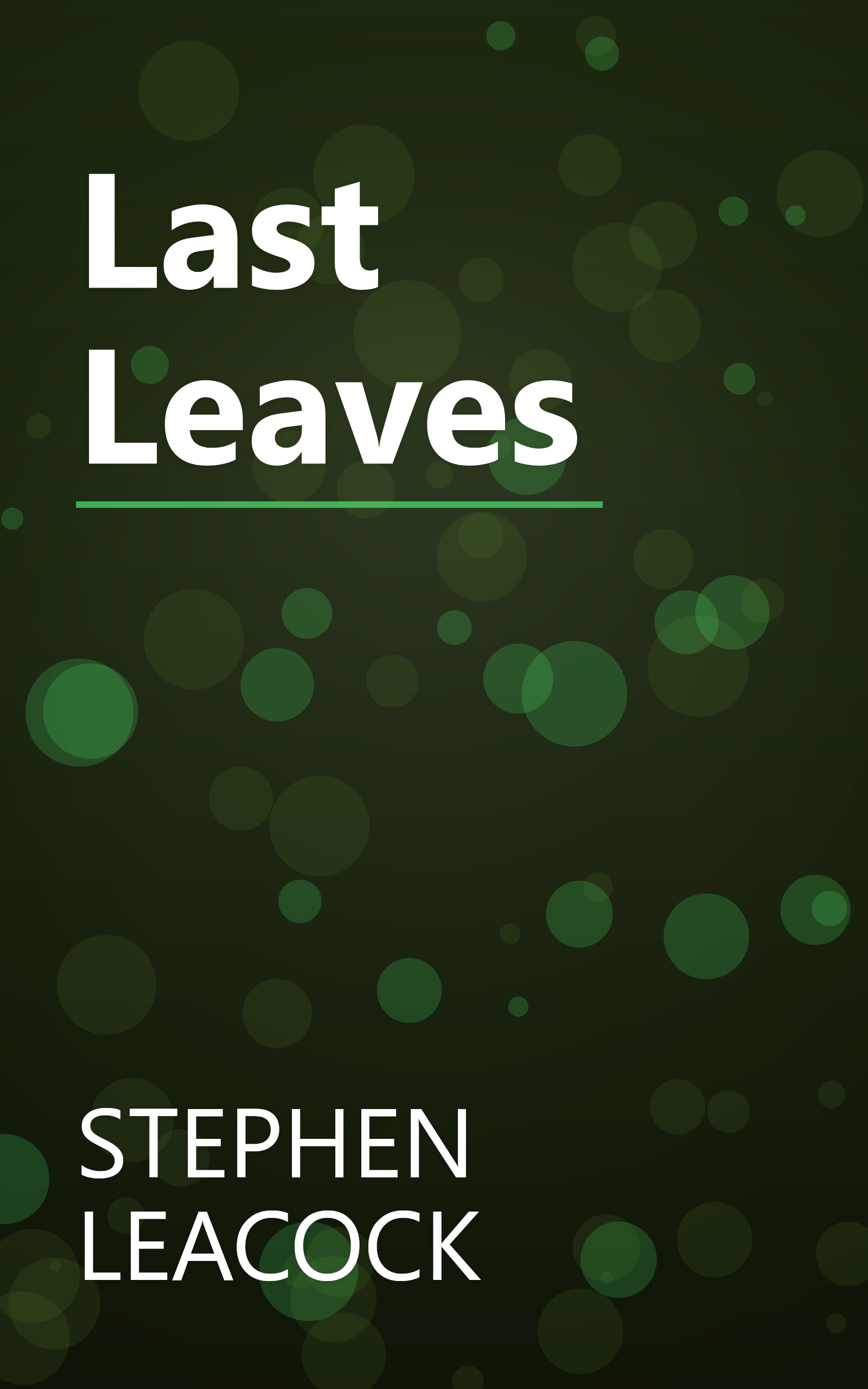 Last Leaves book cover