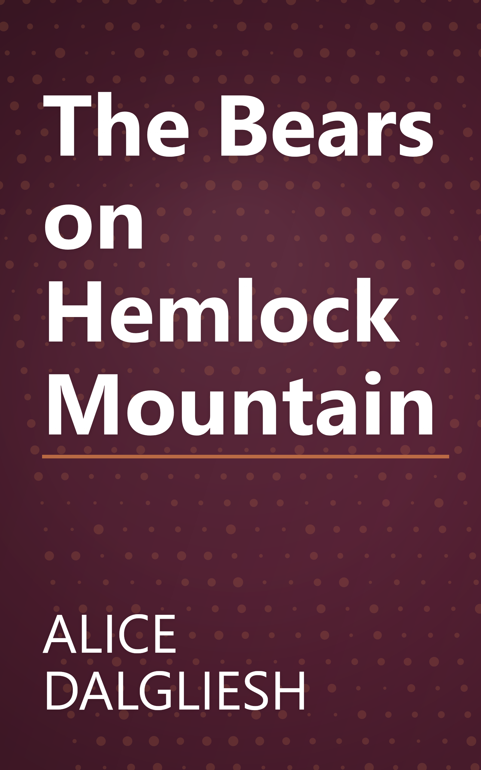 The Bears on Hemlock Mountain book cover