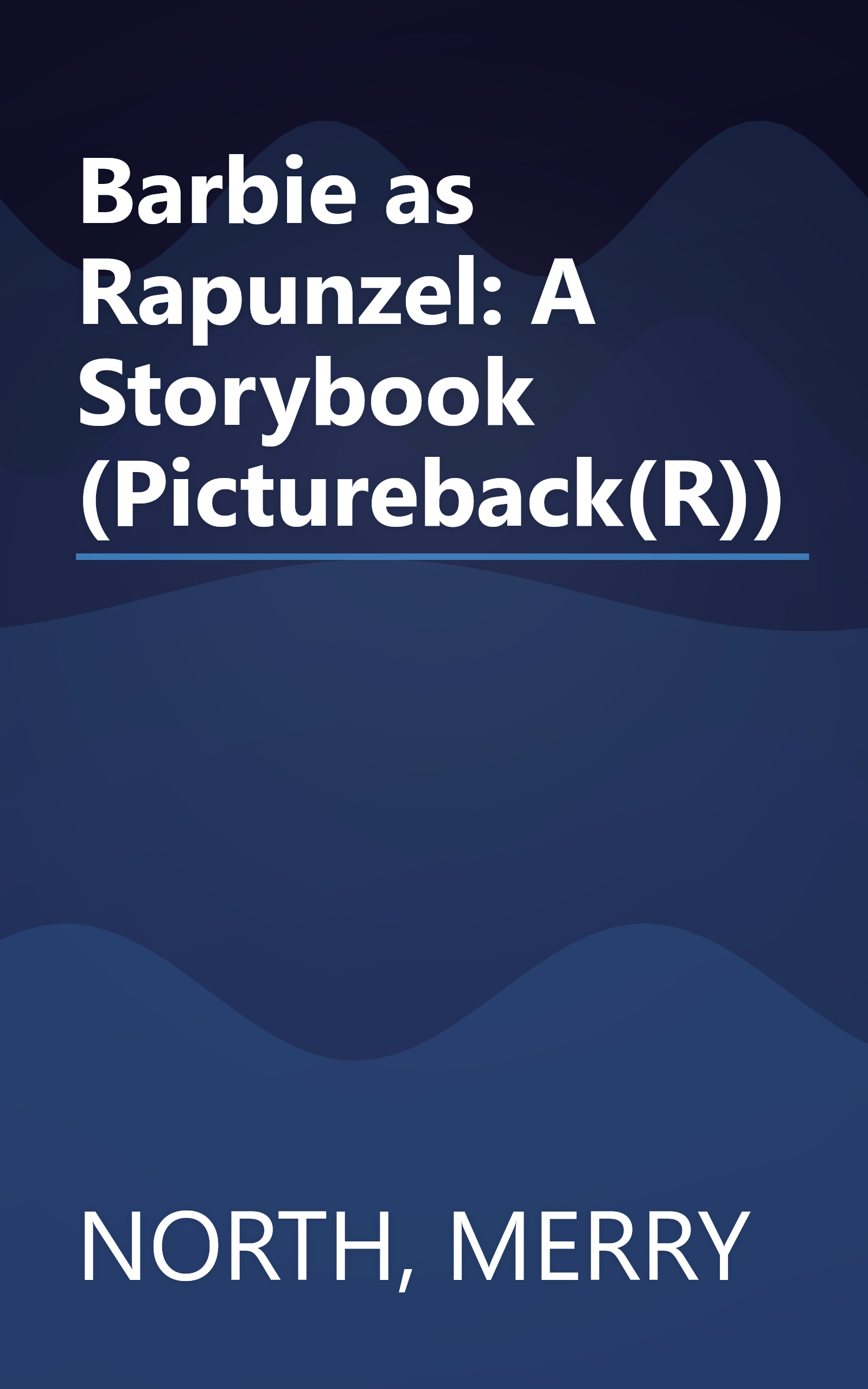 Barbie as Rapunzel: A Storybook (Pictureback(R)) book cover