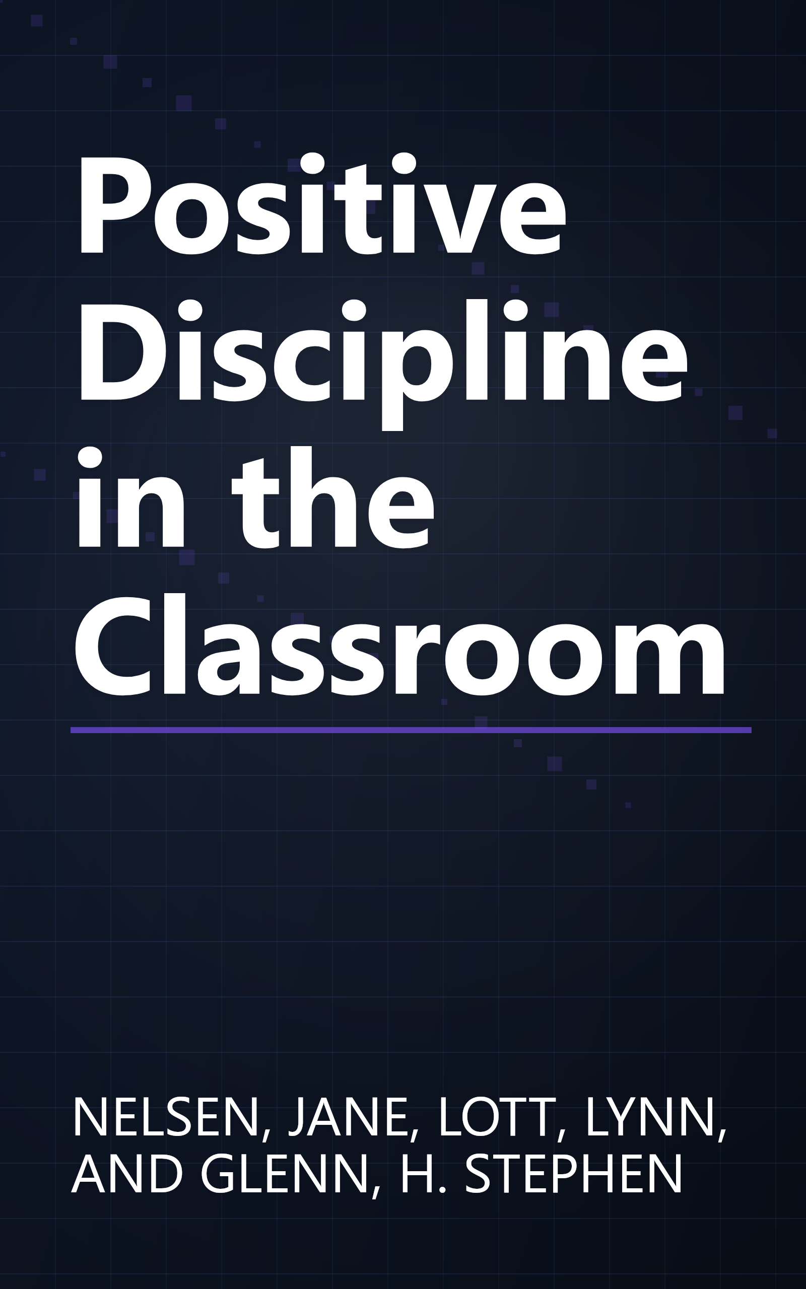 Positive Discipline in the Classroom book cover