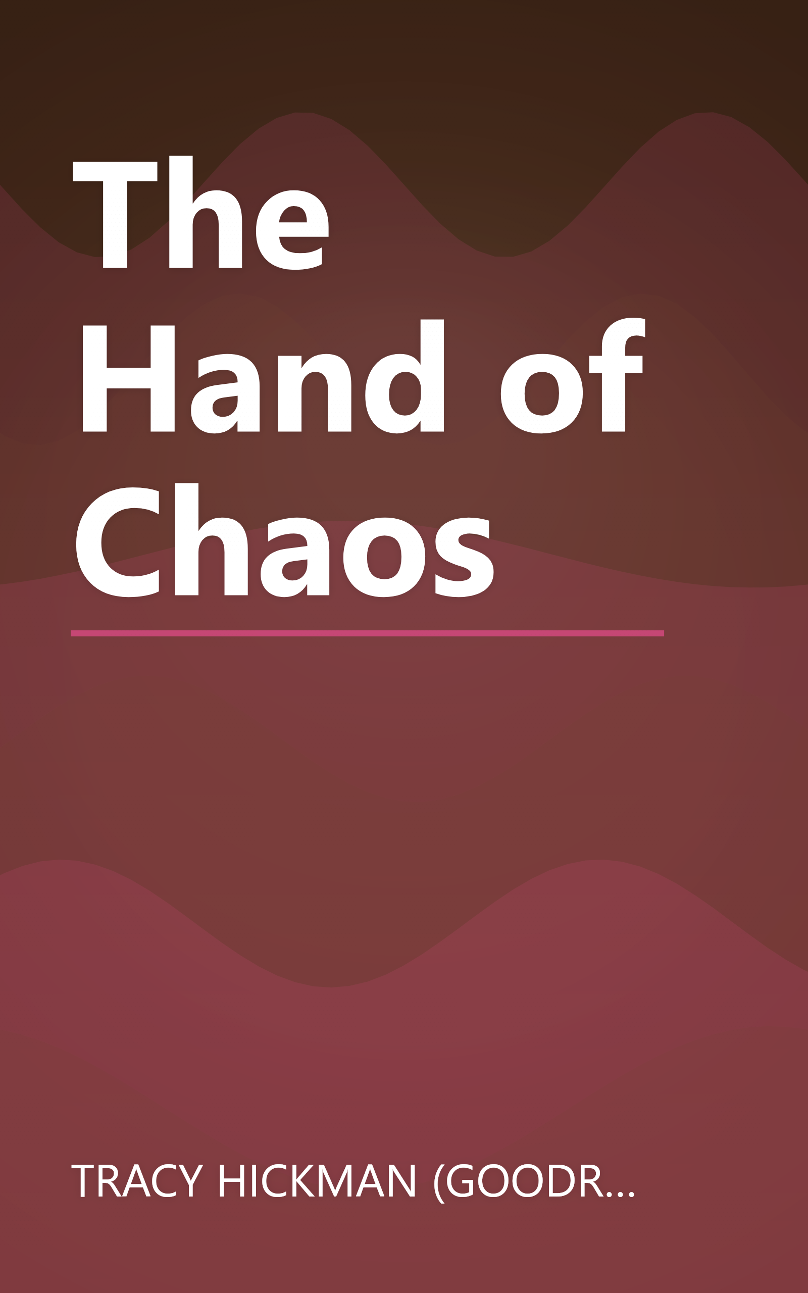 The Hand of Chaos book cover