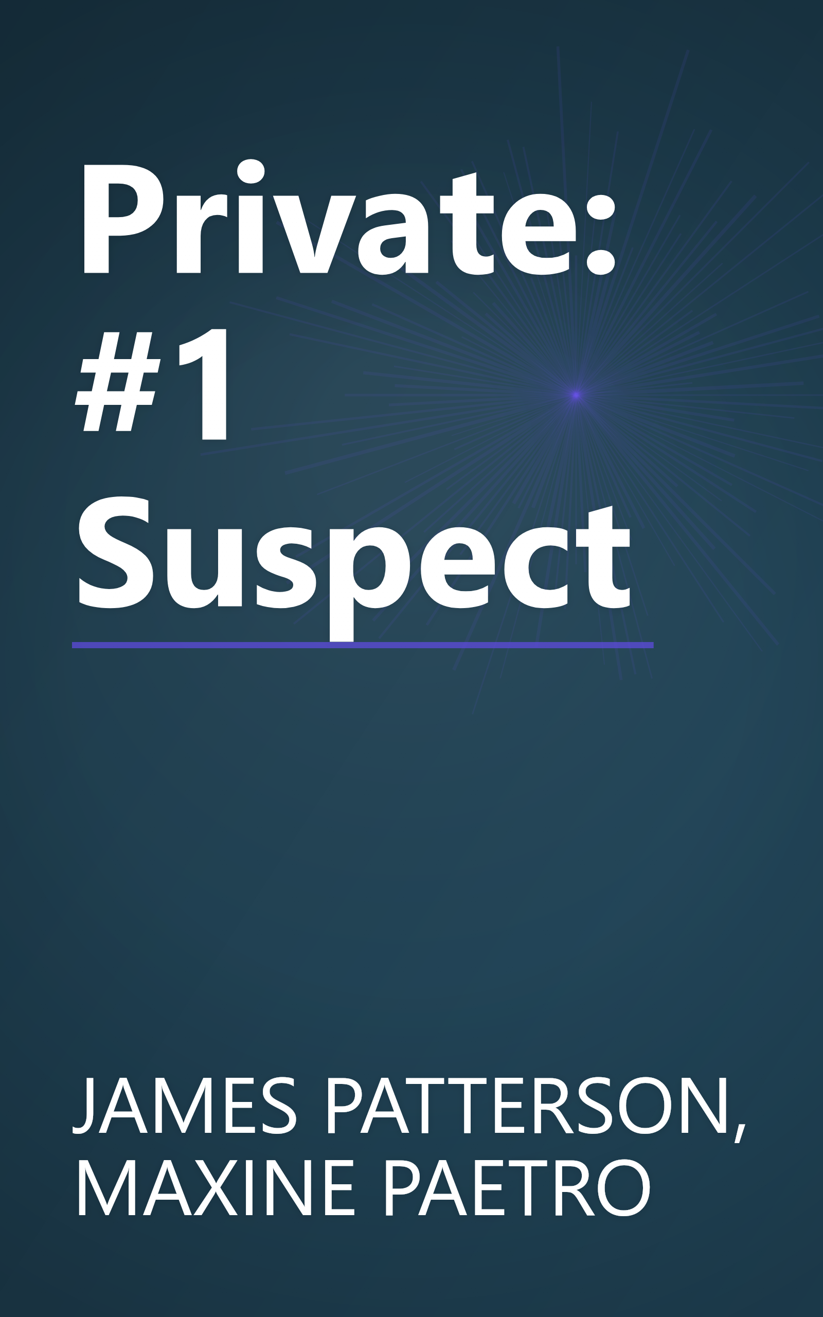 Private:  #1 Suspect book cover