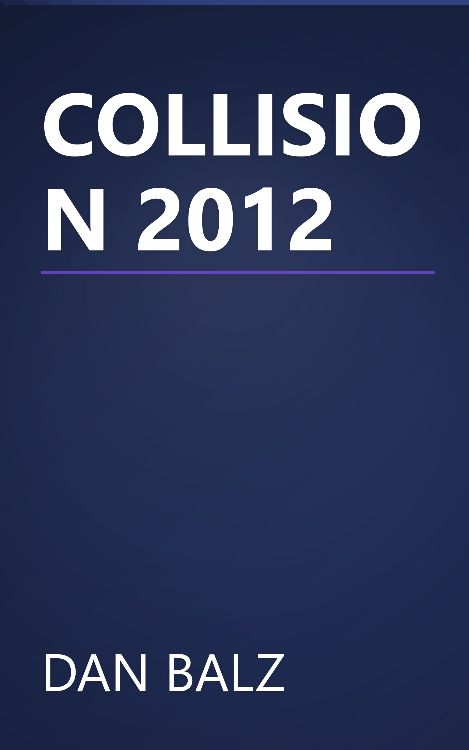 COLLISION 2012 book cover
