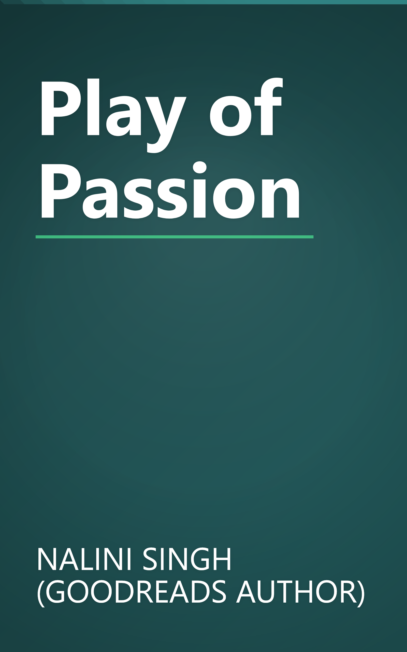 Play of Passion book cover