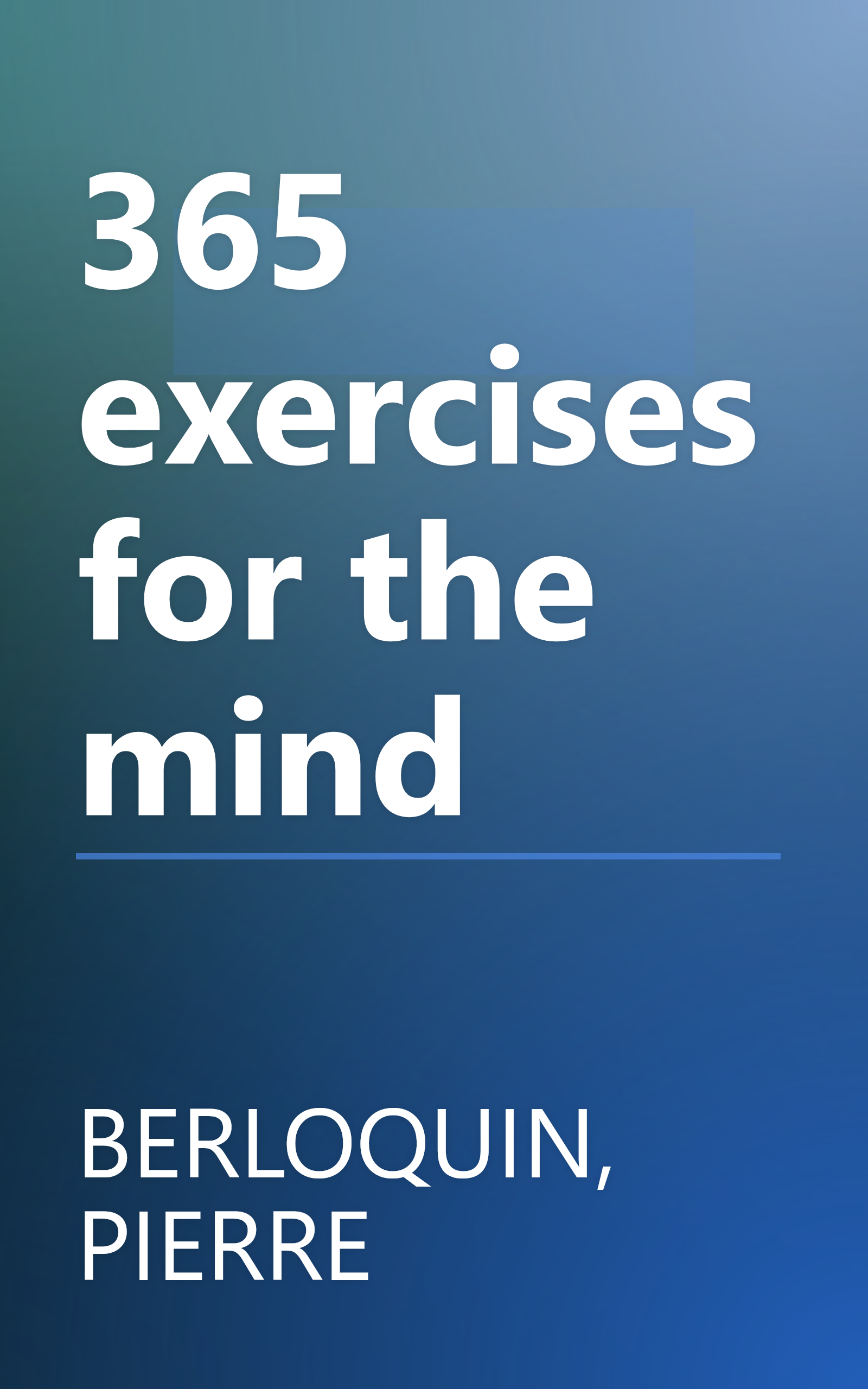 365 exercises for the mind book cover