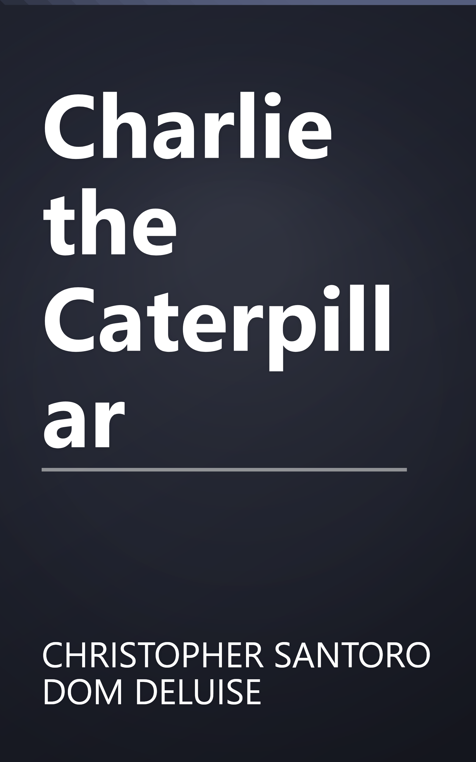 Charlie the Caterpillar book cover