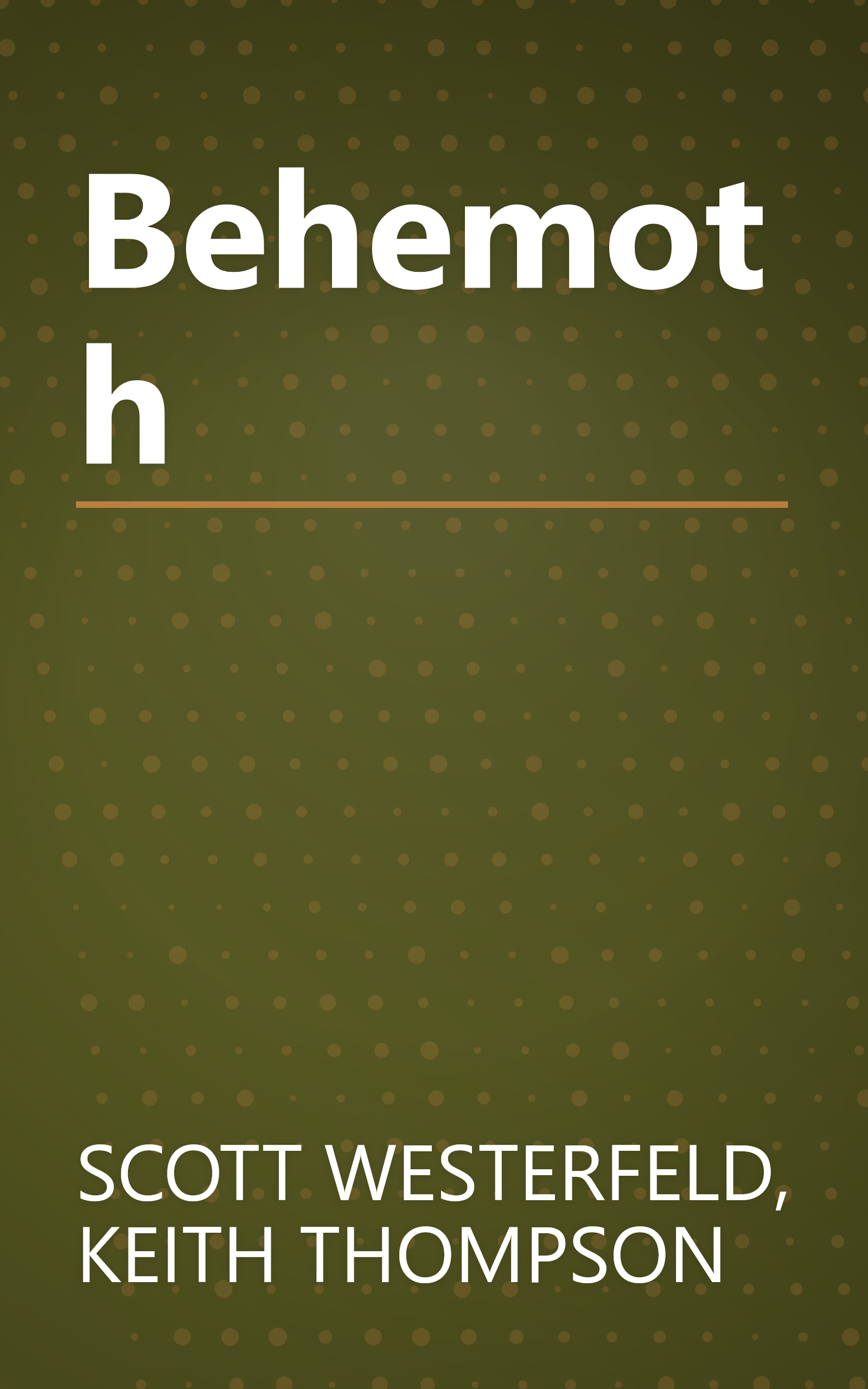 Behemoth book cover