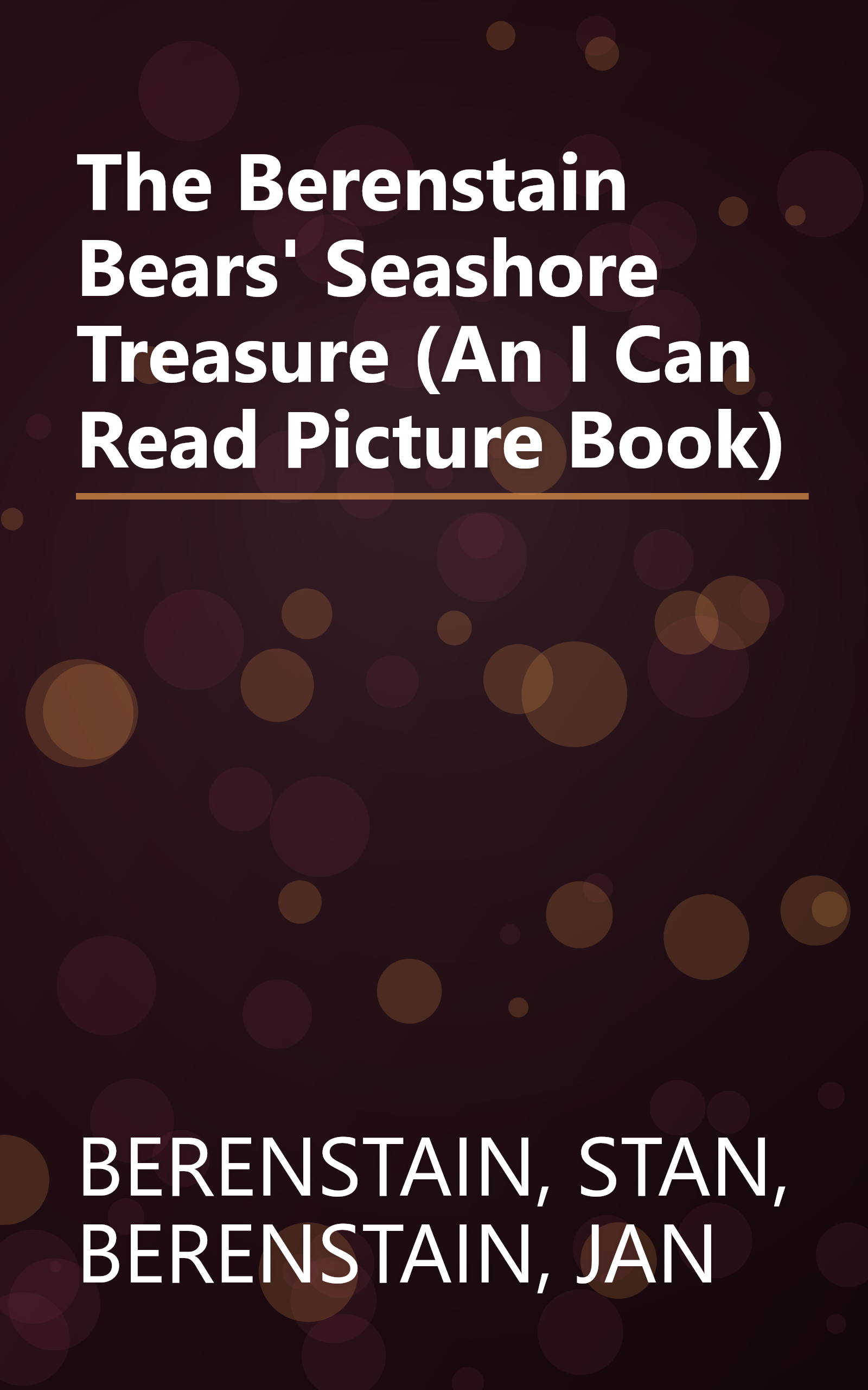The Berenstain Bears' Seashore Treasure (An I Can Read Picture Book) book cover