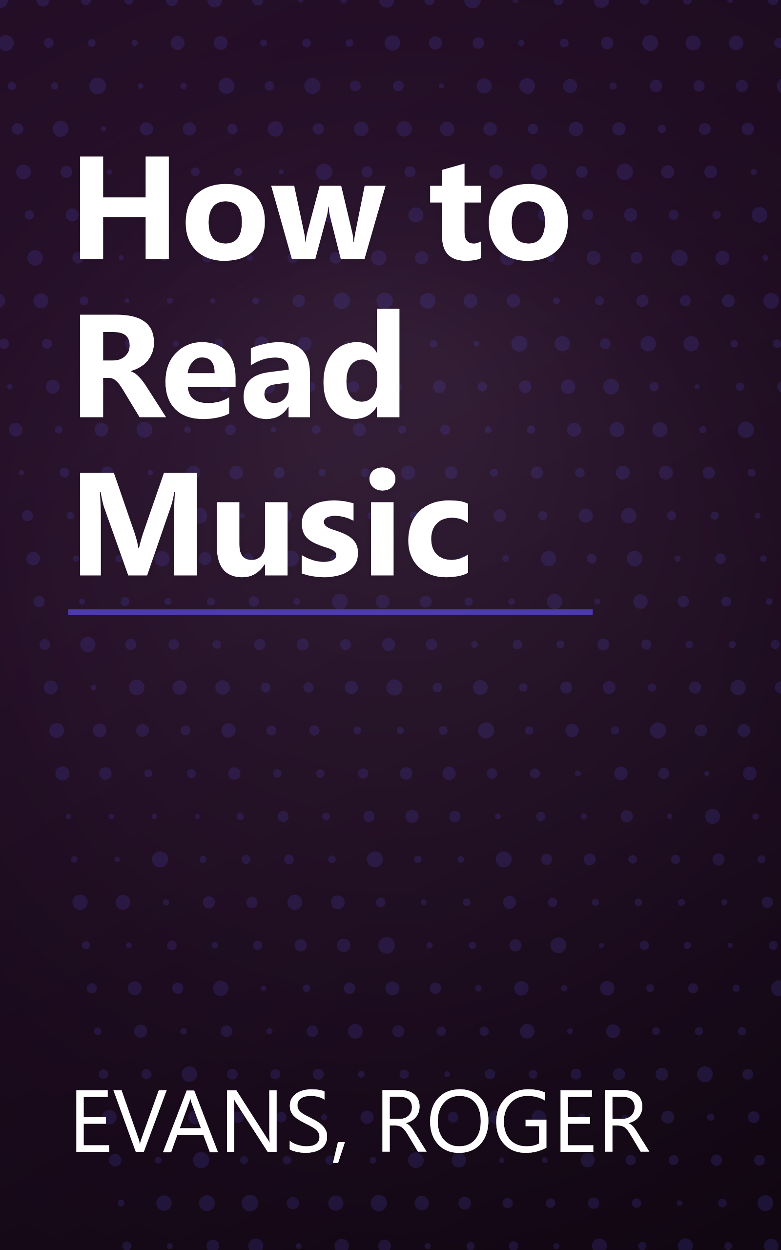 How to Read Music book cover