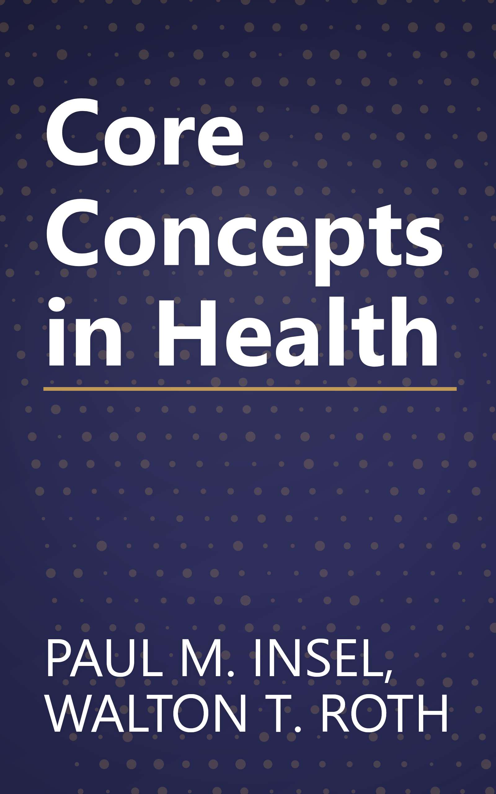 Core Concepts in Health book cover