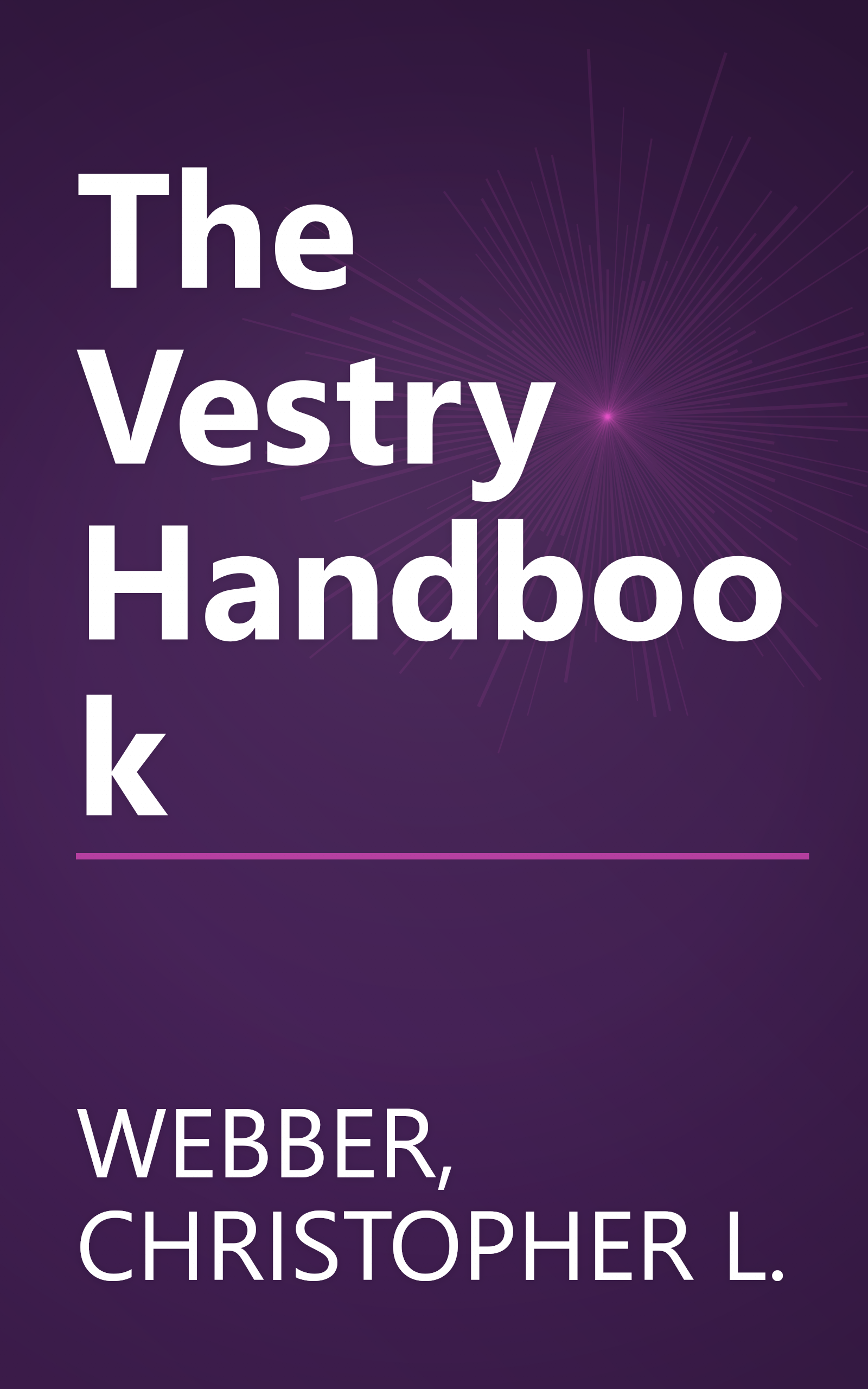 The Vestry Handbook book cover