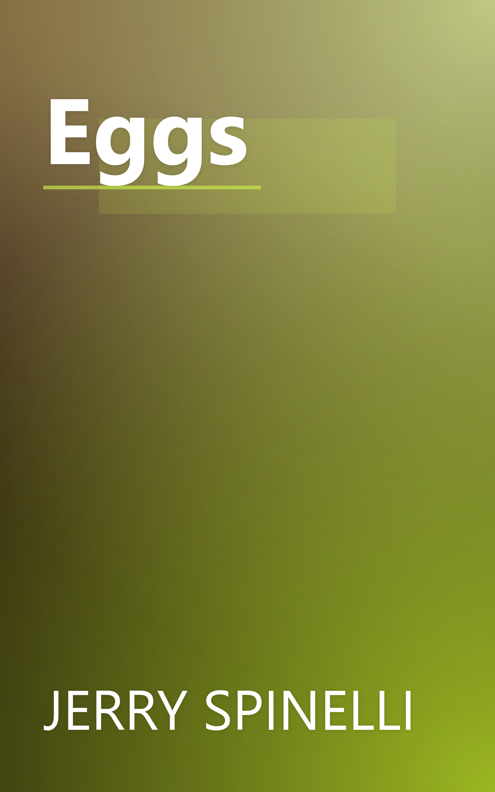 Eggs book cover