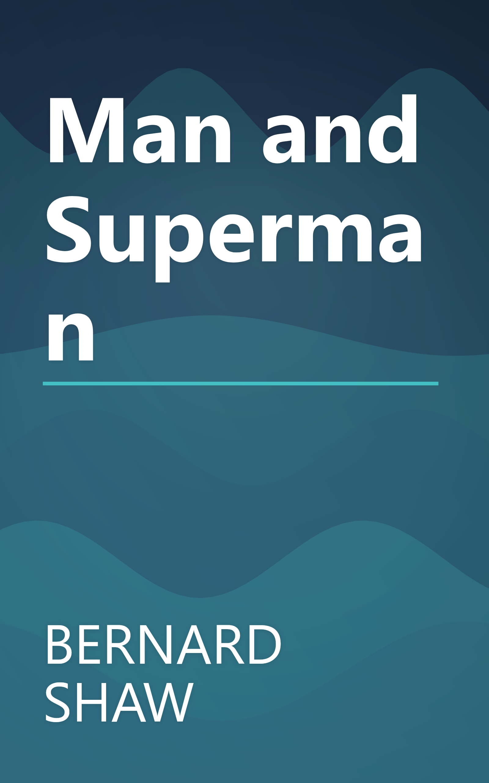 Man and Superman book cover