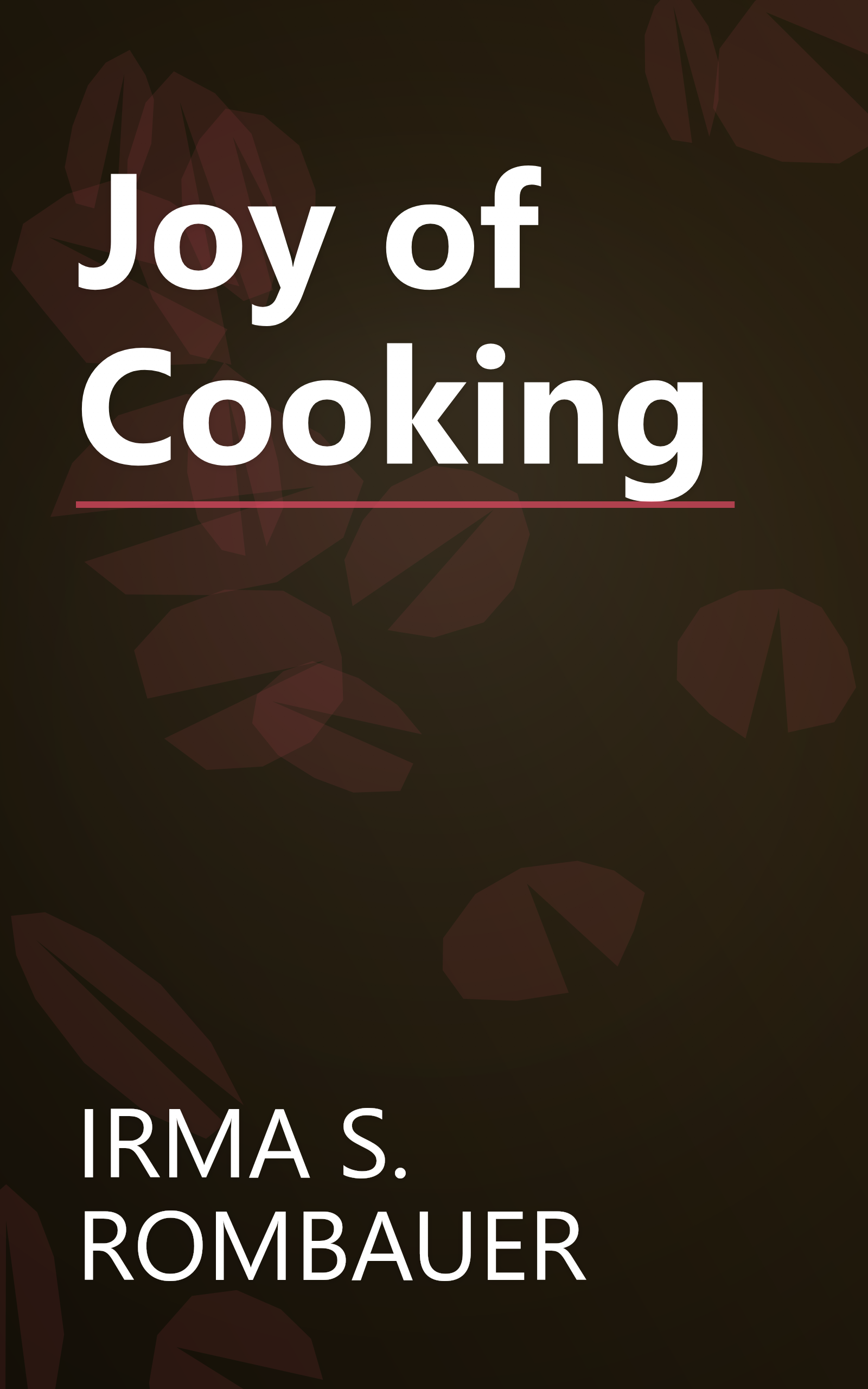 Joy of Cooking book cover