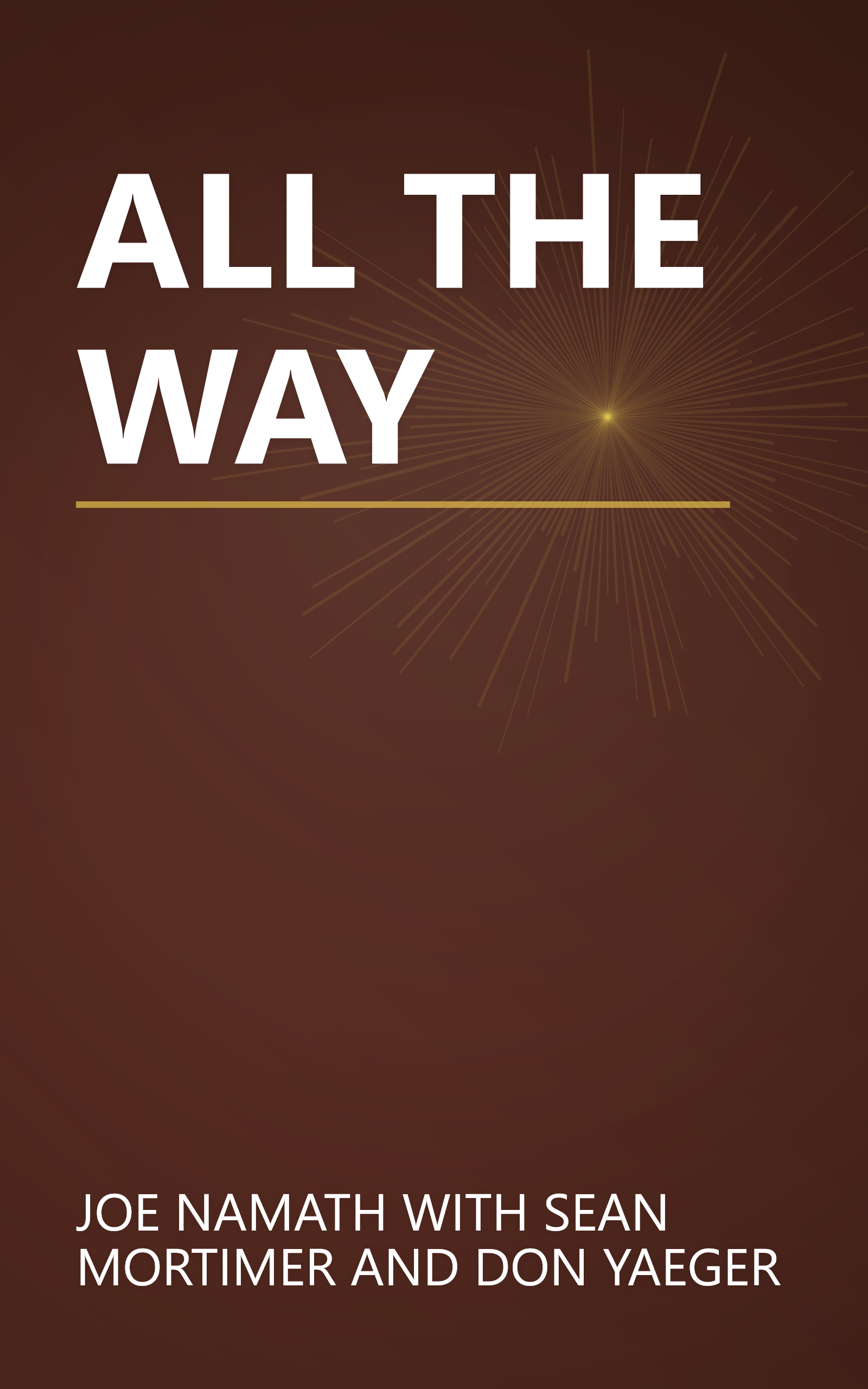 ALL THE WAY book cover