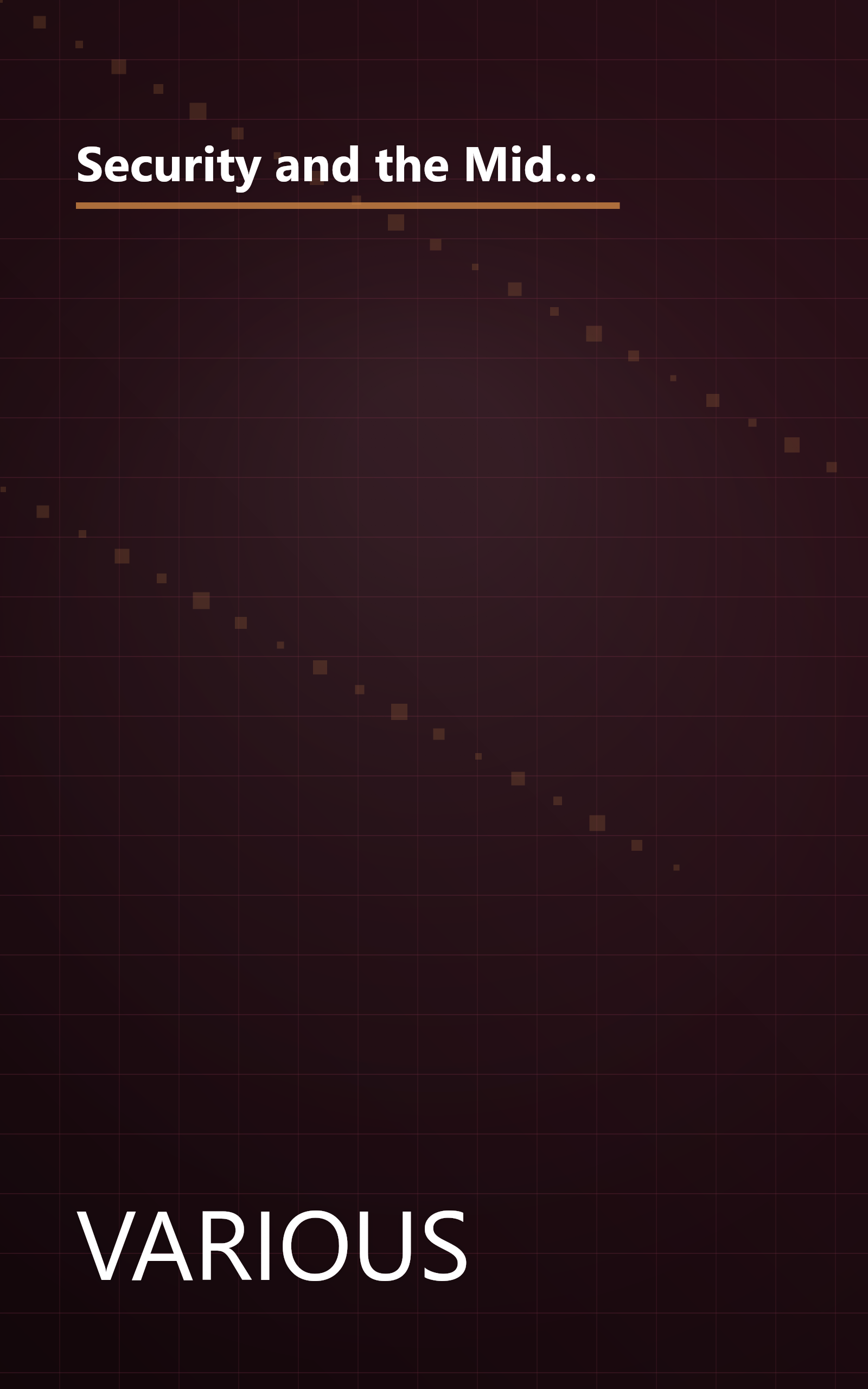 Security and the Middle East: The Problem and Its Solution: a Proposal to the President of the United States By Twenty Distinguished Americans book cover