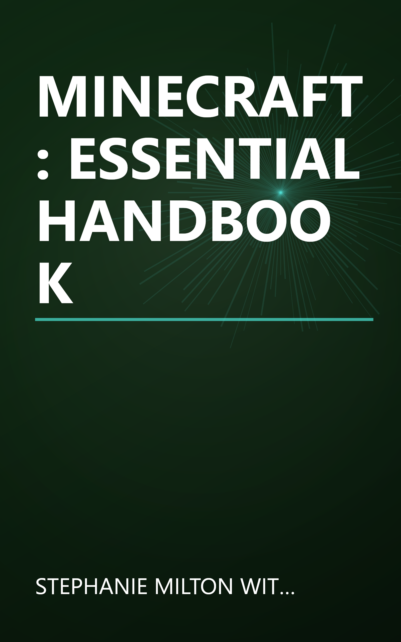 MINECRAFT: ESSENTIAL HANDBOOK book cover
