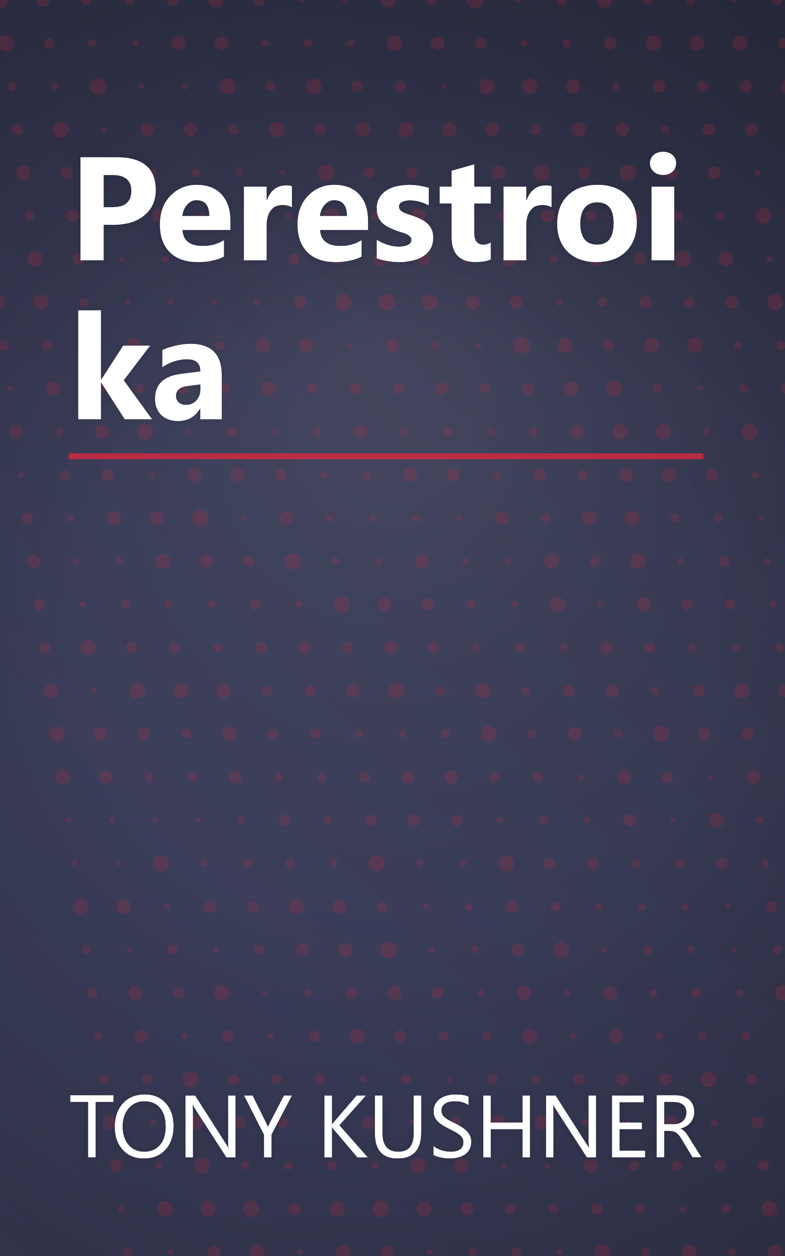 Perestroika book cover