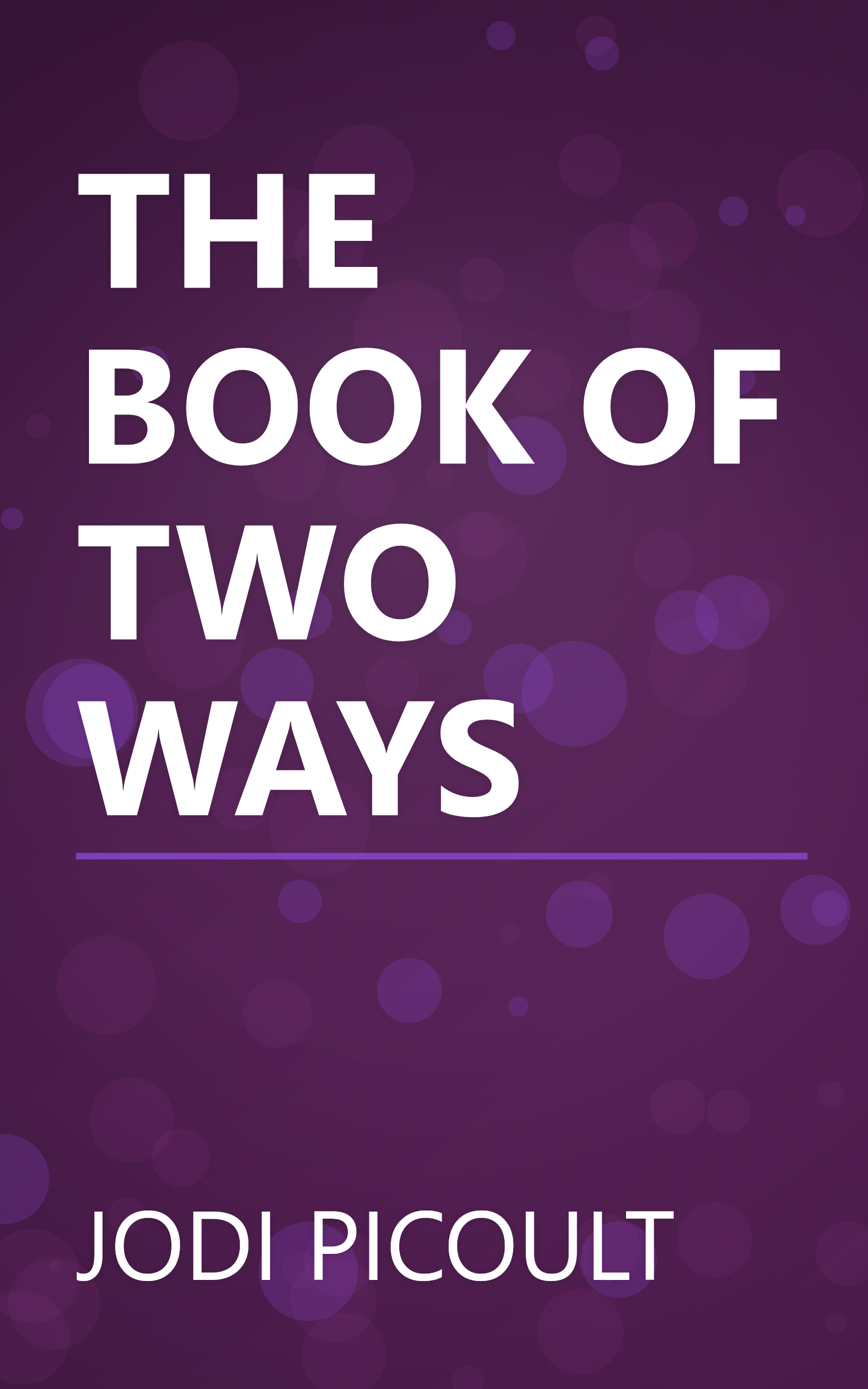 THE BOOK OF TWO WAYS book cover