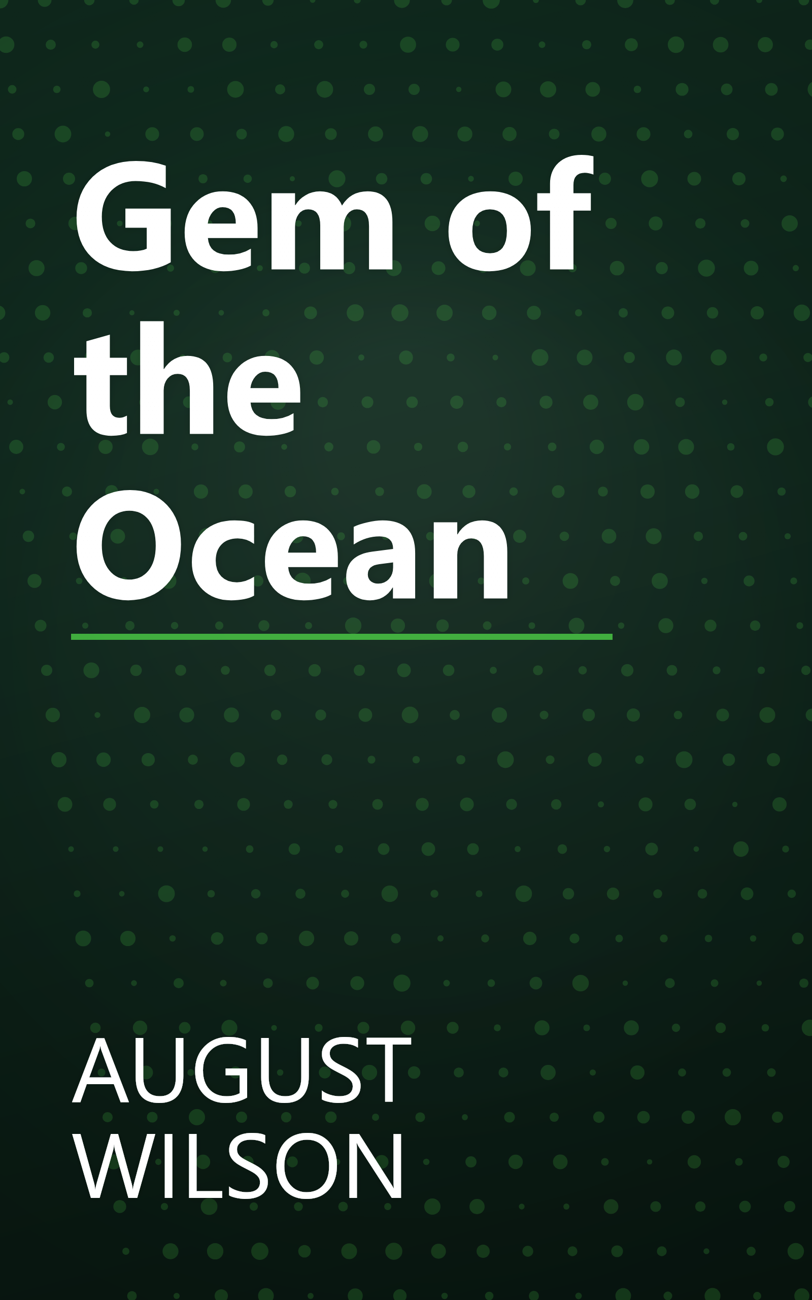 Gem of the Ocean book cover