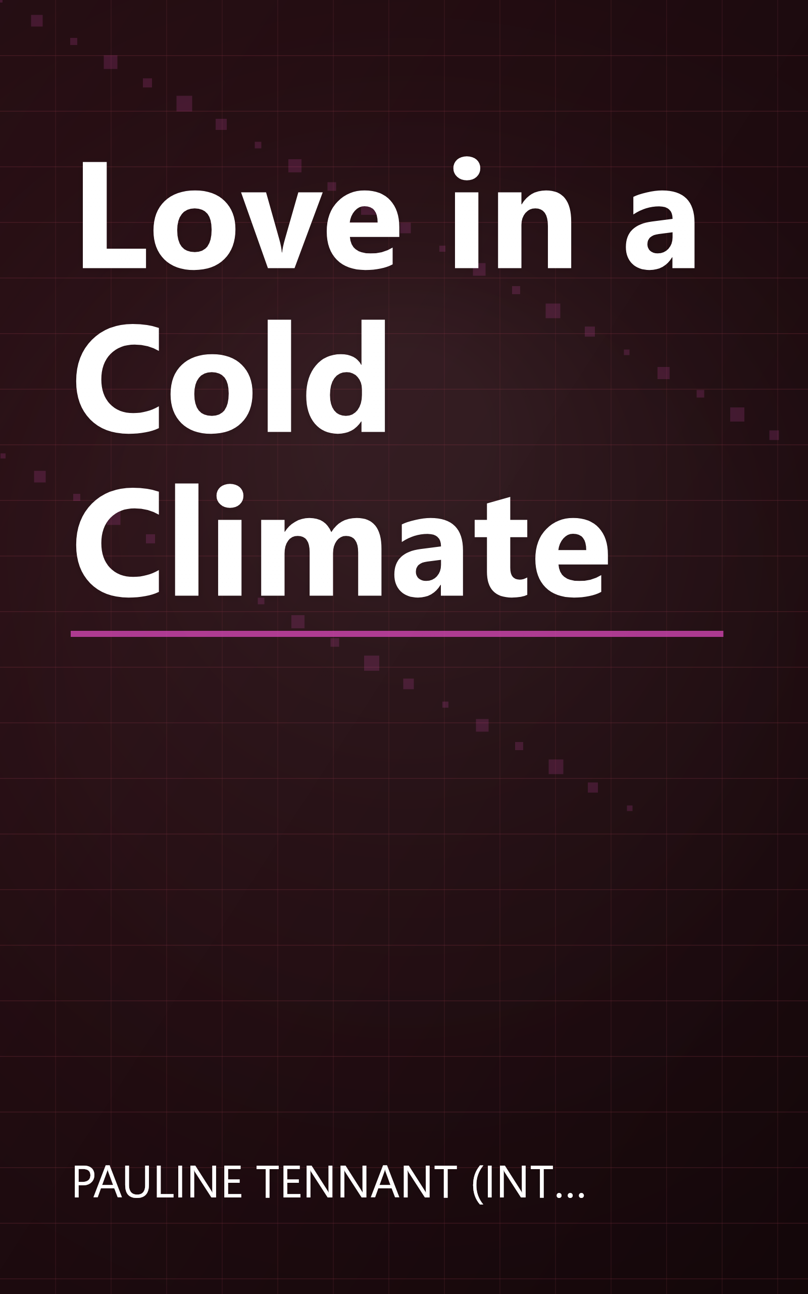 Love in a Cold Climate book cover