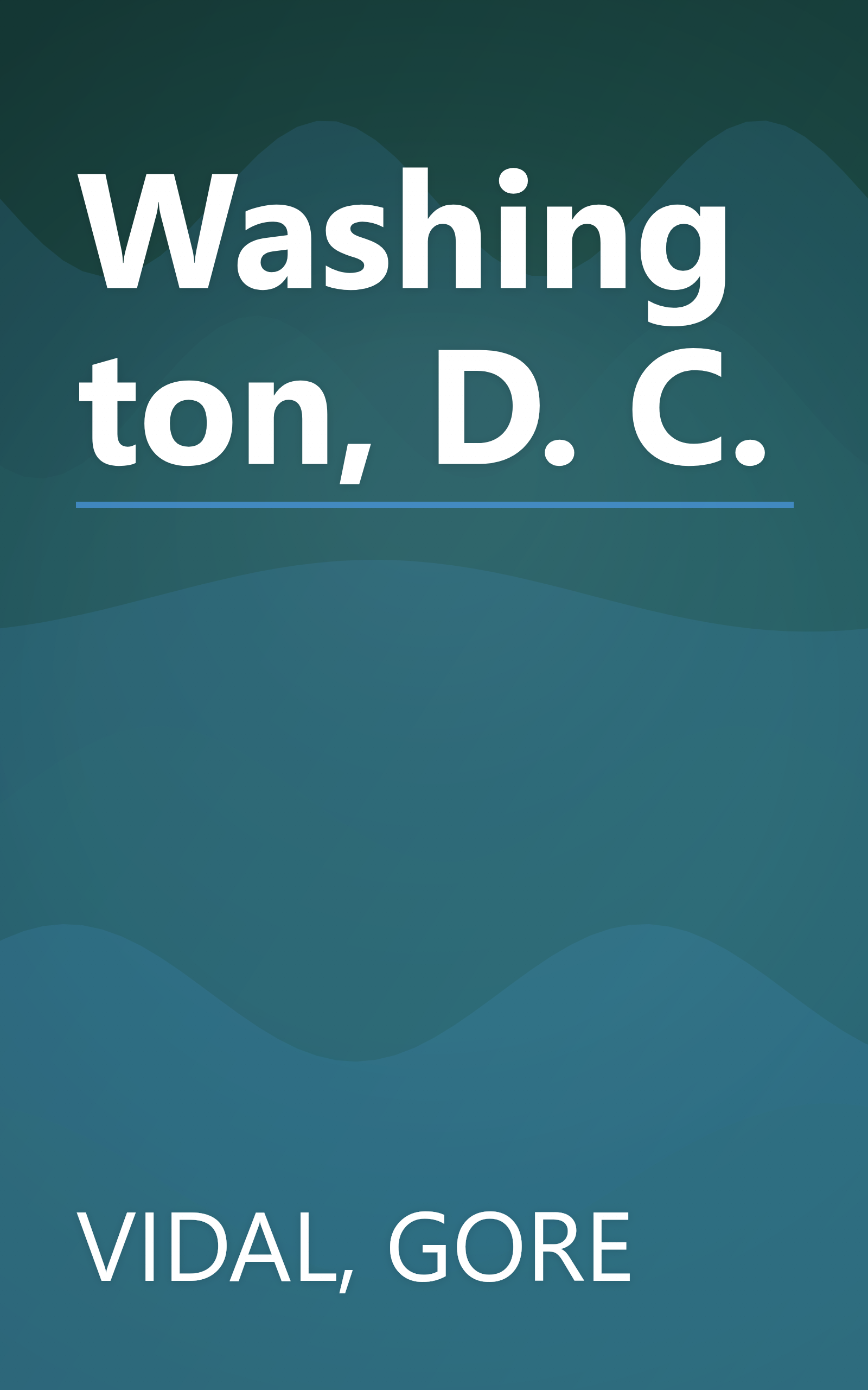 Washington, D. C. book cover