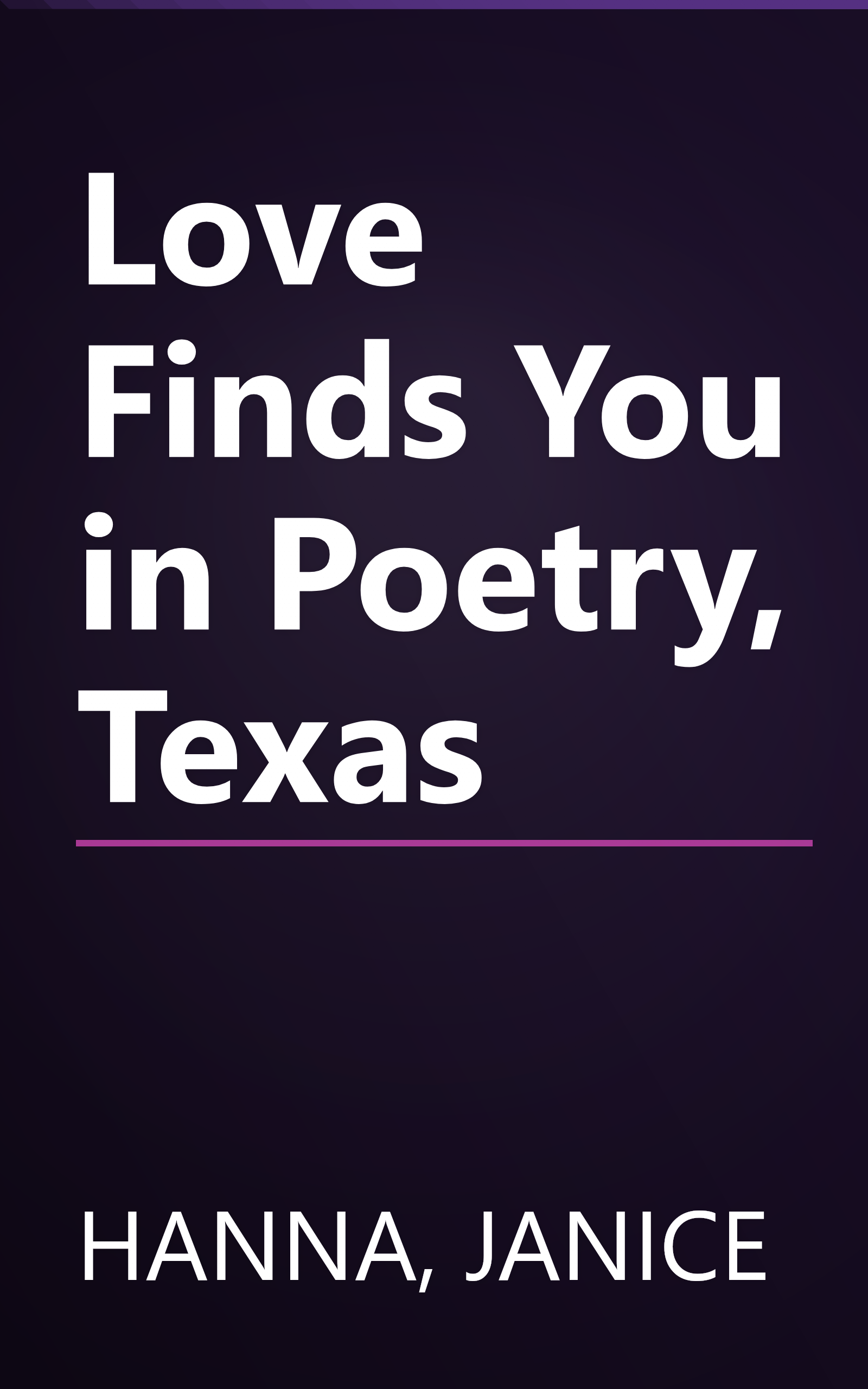 Love Finds You in Poetry, Texas book cover