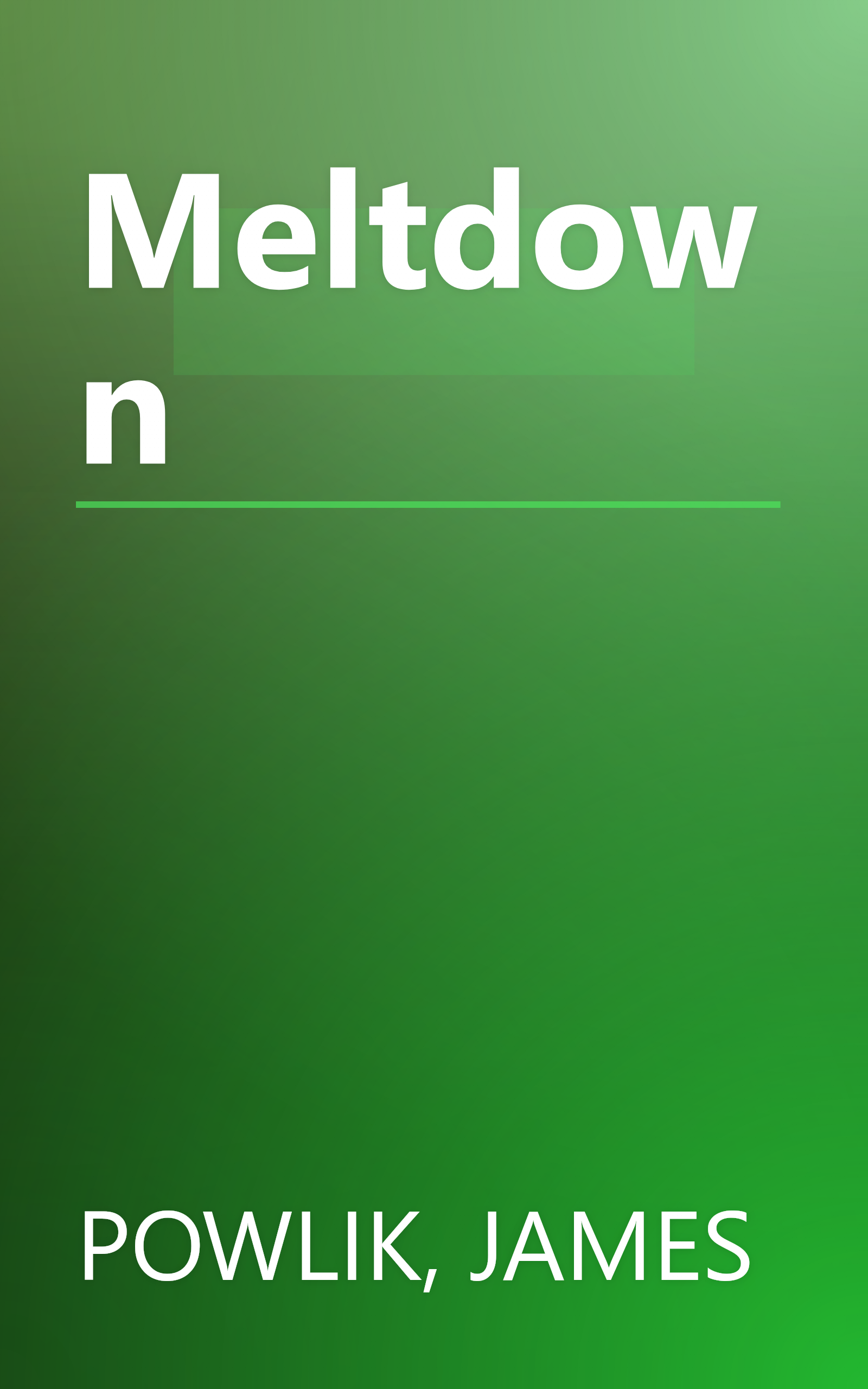 Meltdown book cover