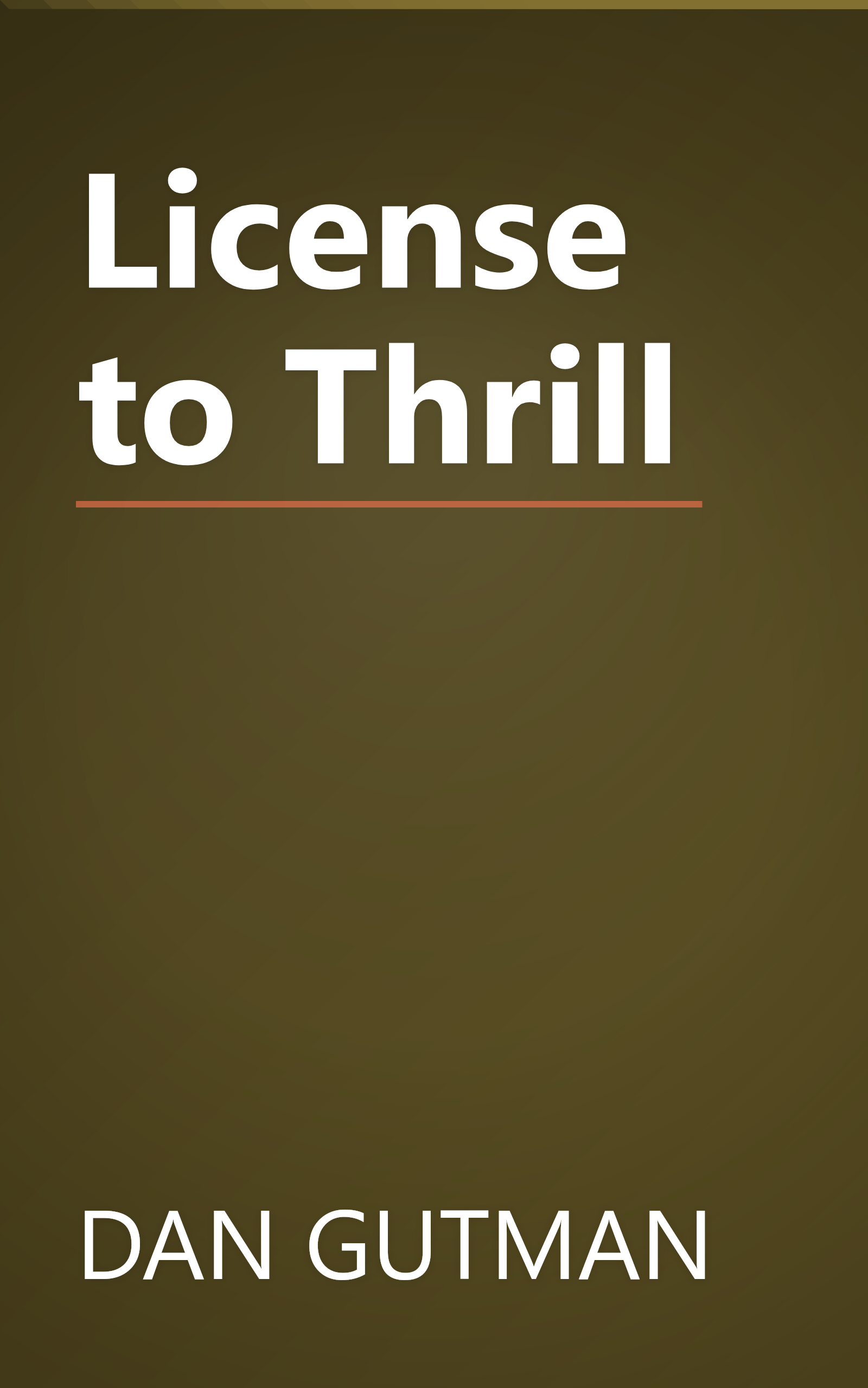 License to Thrill book cover