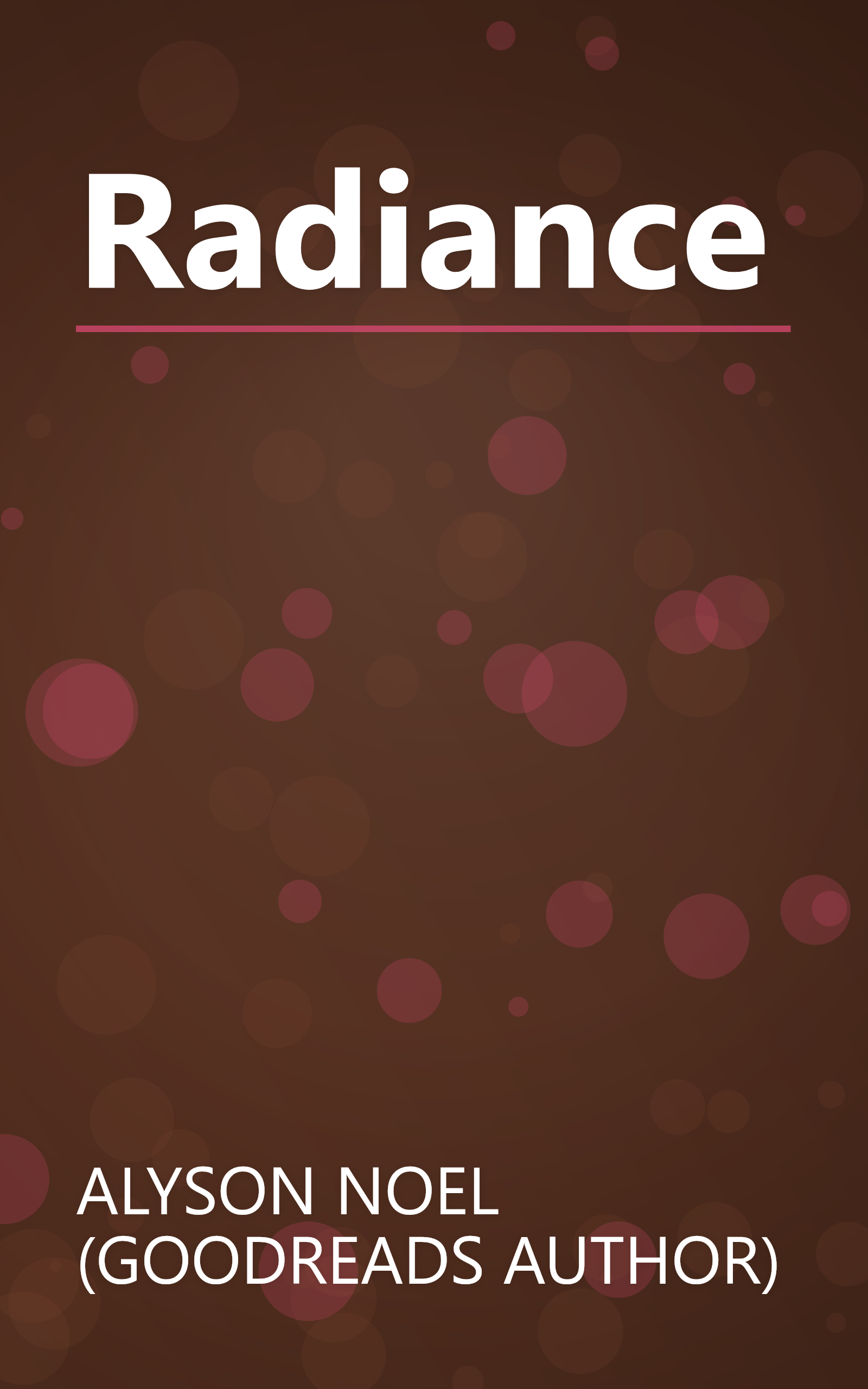 Radiance book cover