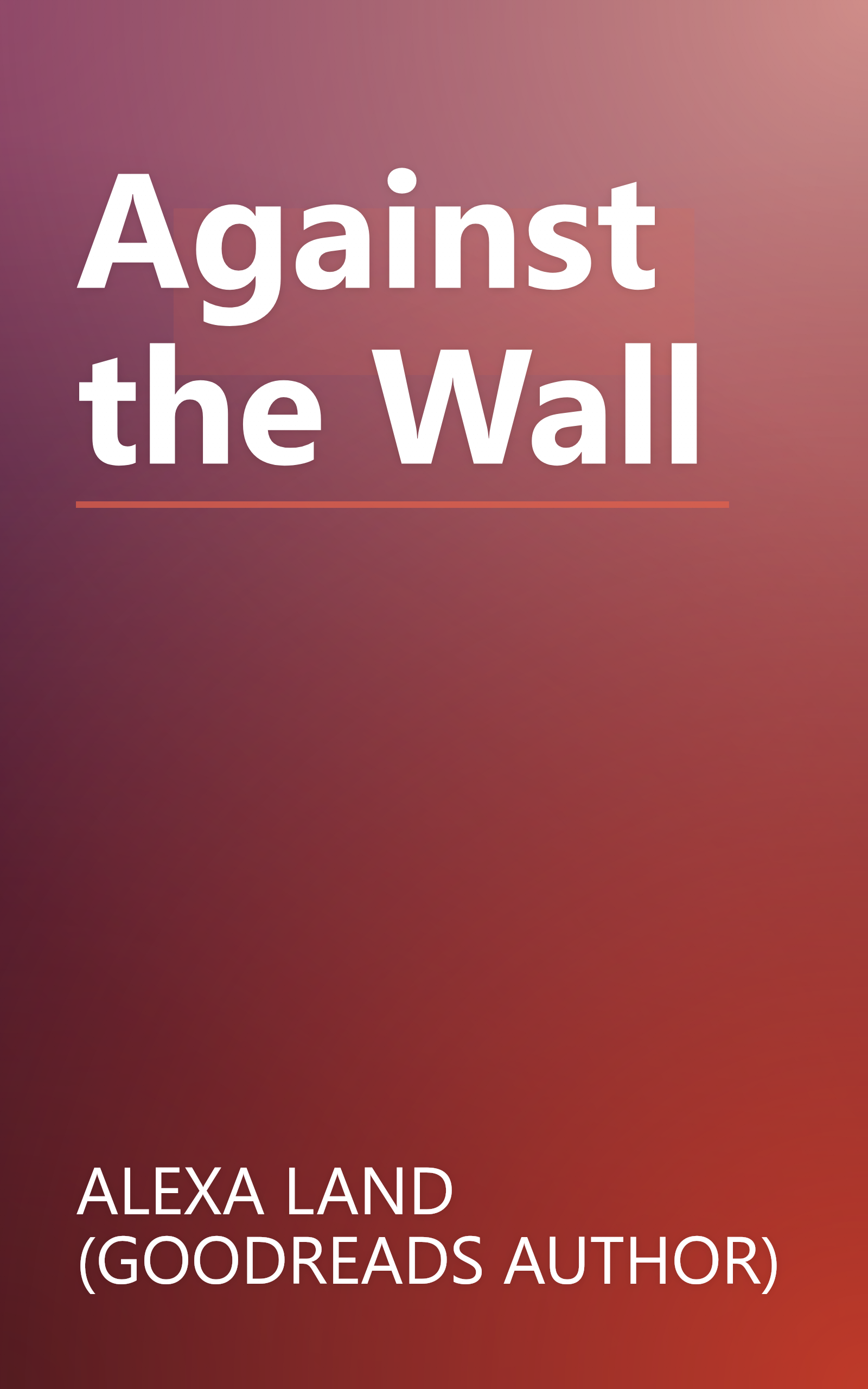 Against the Wall book cover