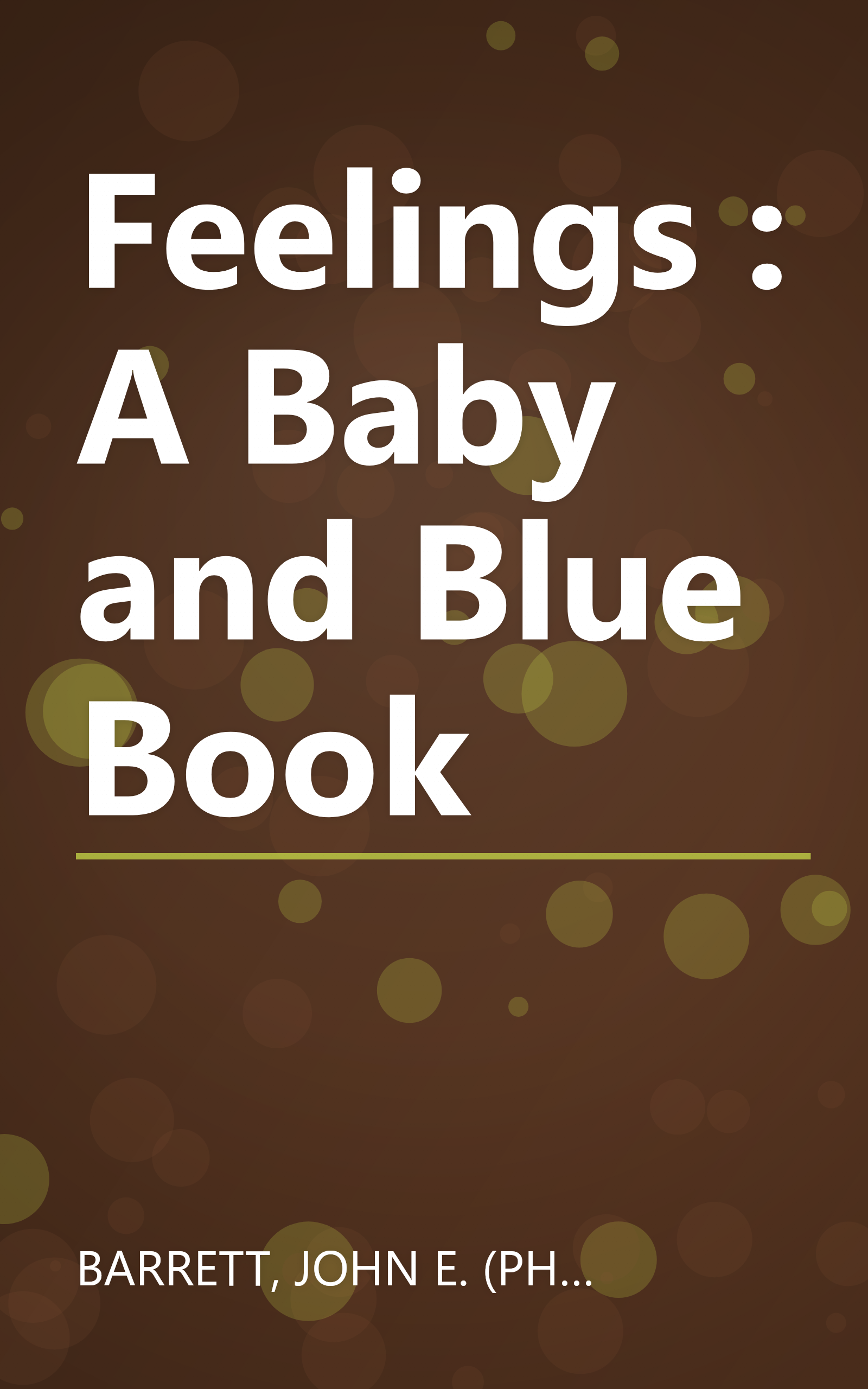 Feelings : A Baby and Blue Book book cover