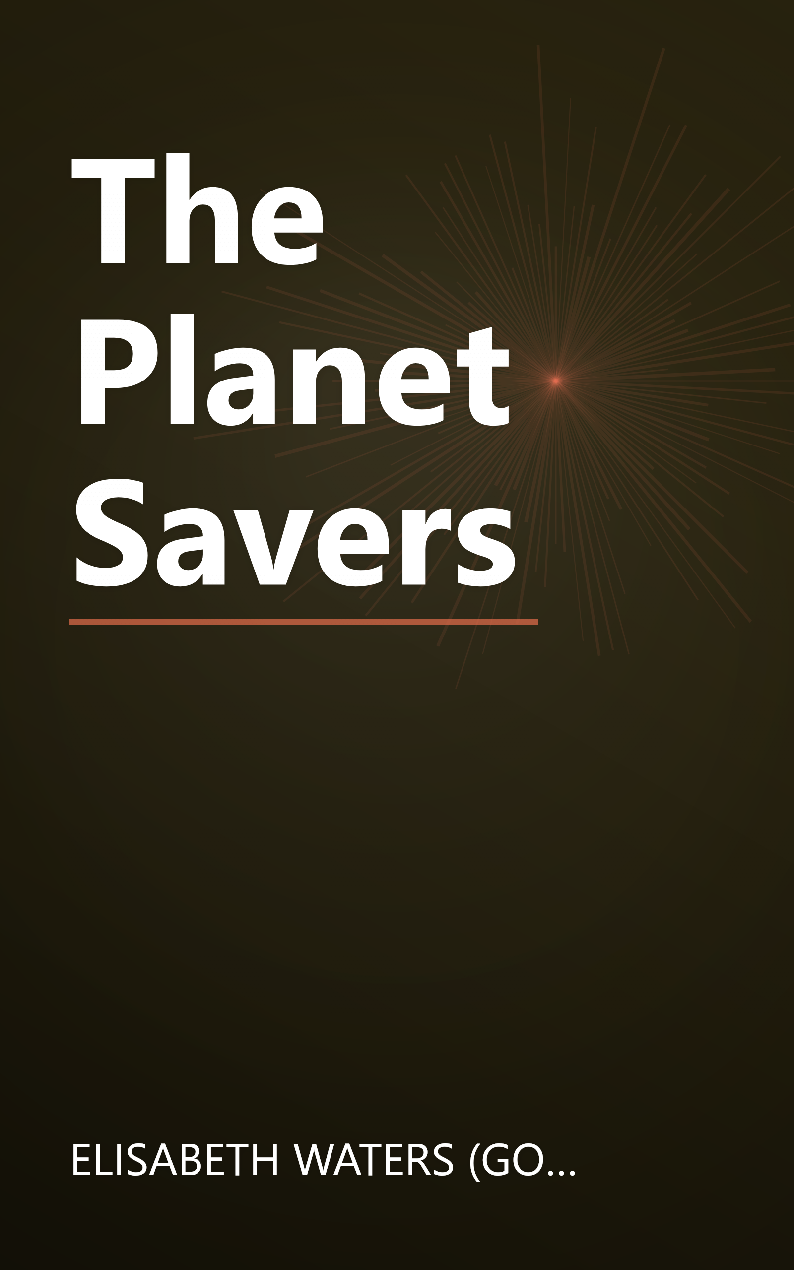The Planet Savers book cover