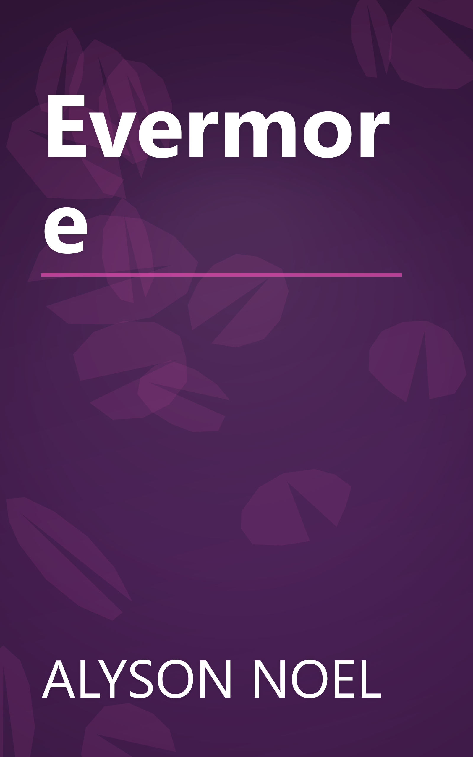 Evermore book cover
