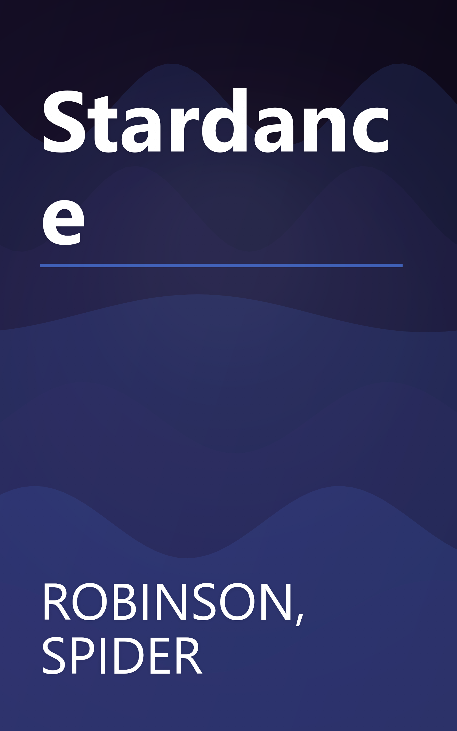 Stardance book cover