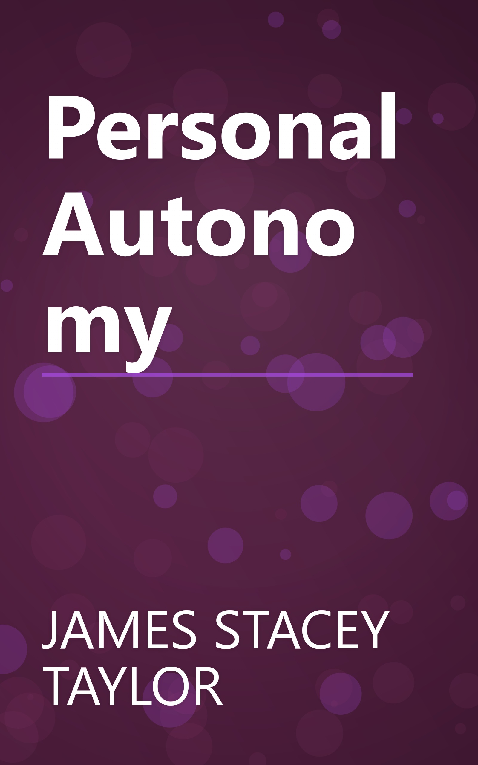 Personal Autonomy book cover