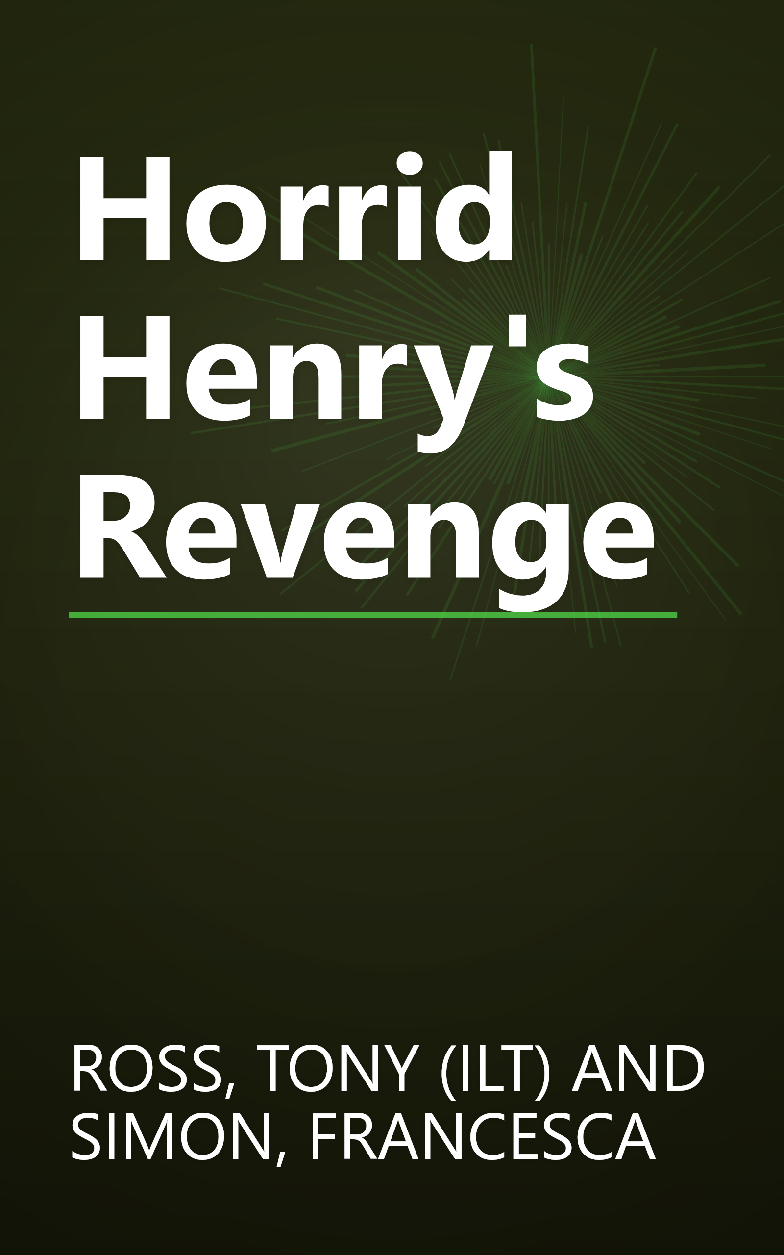 Horrid Henry's Revenge book cover