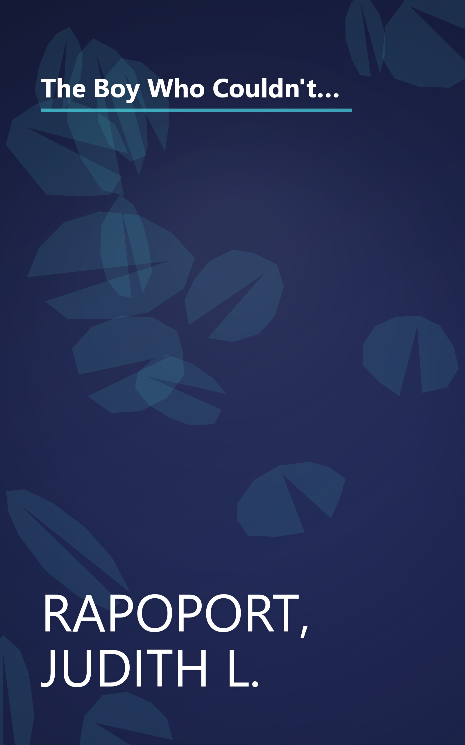 The Boy Who Couldn't Stop Washing: The Experience and Treatment of Obsessive-Compulsive Disorder book cover