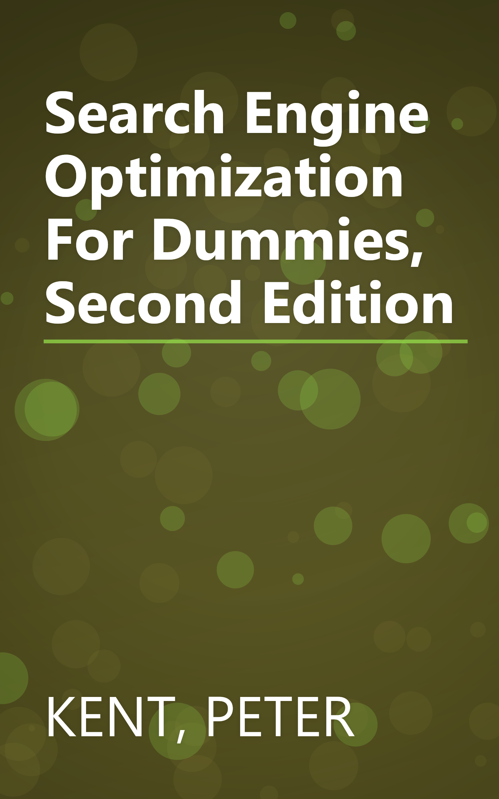 Search Engine Optimization For Dummies, Second Edition book cover