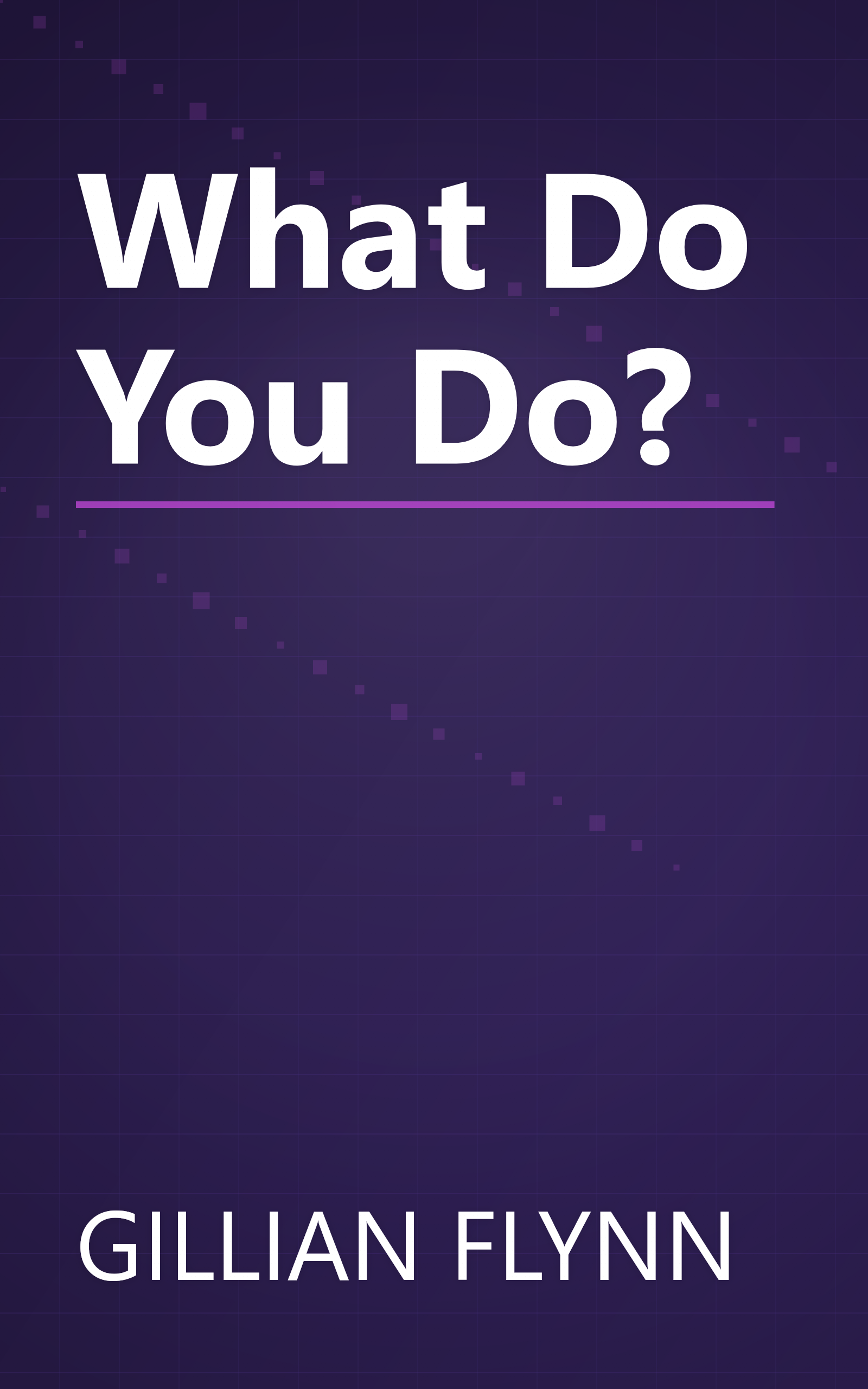 What Do You Do? book cover