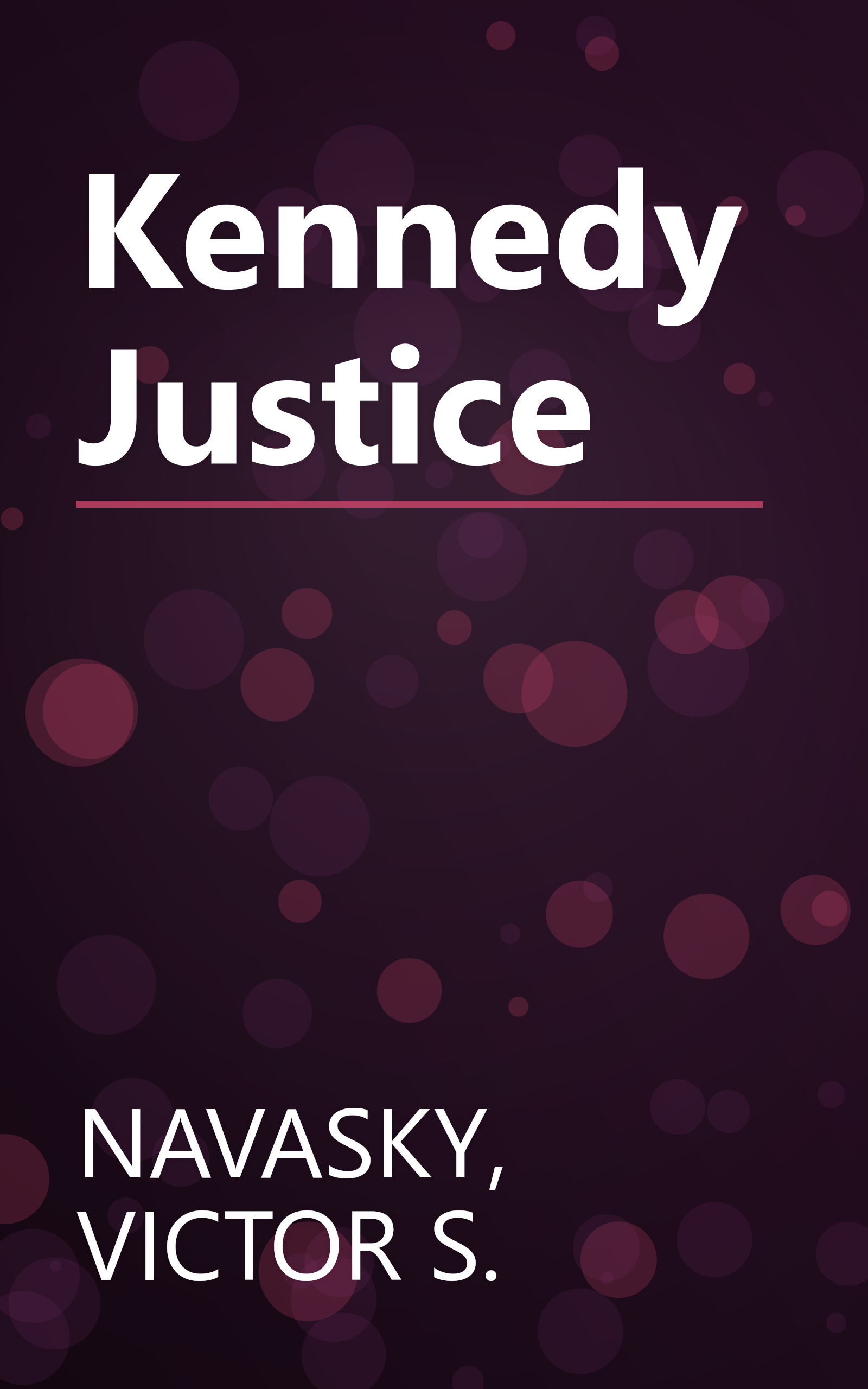 Kennedy Justice book cover