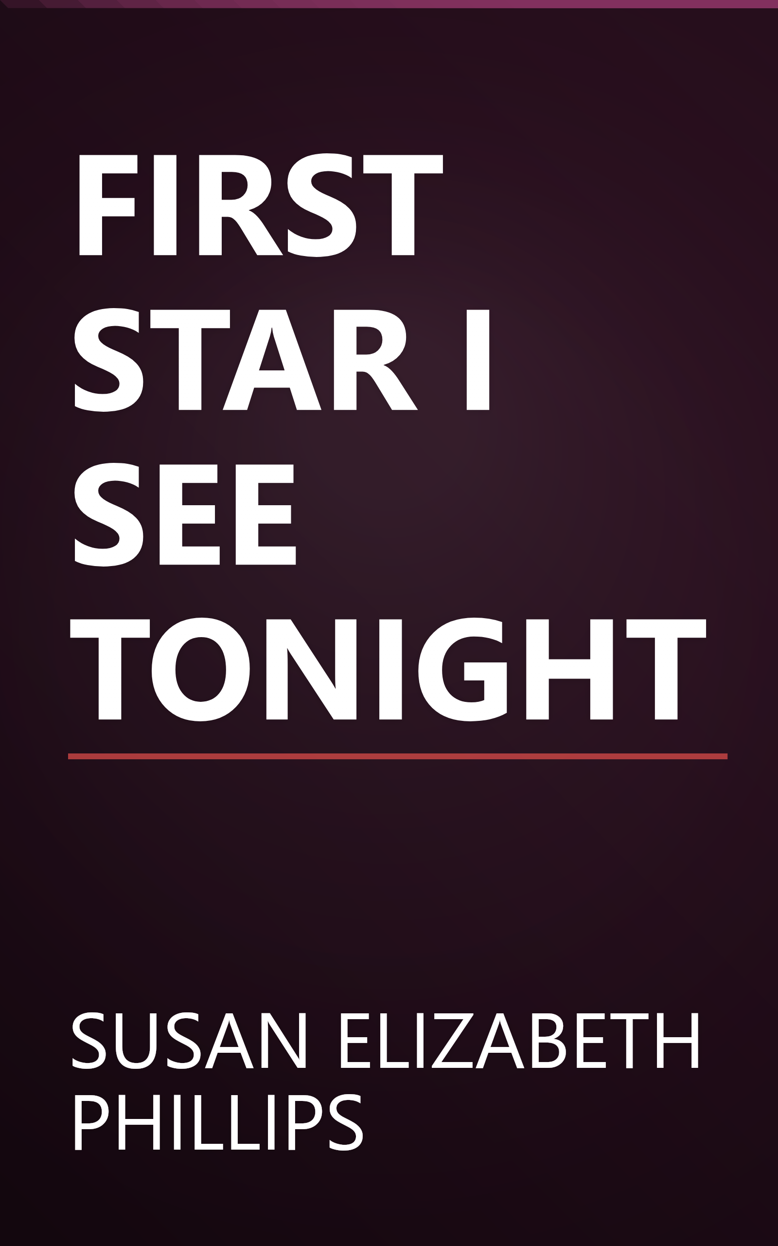 FIRST STAR I SEE TONIGHT book cover