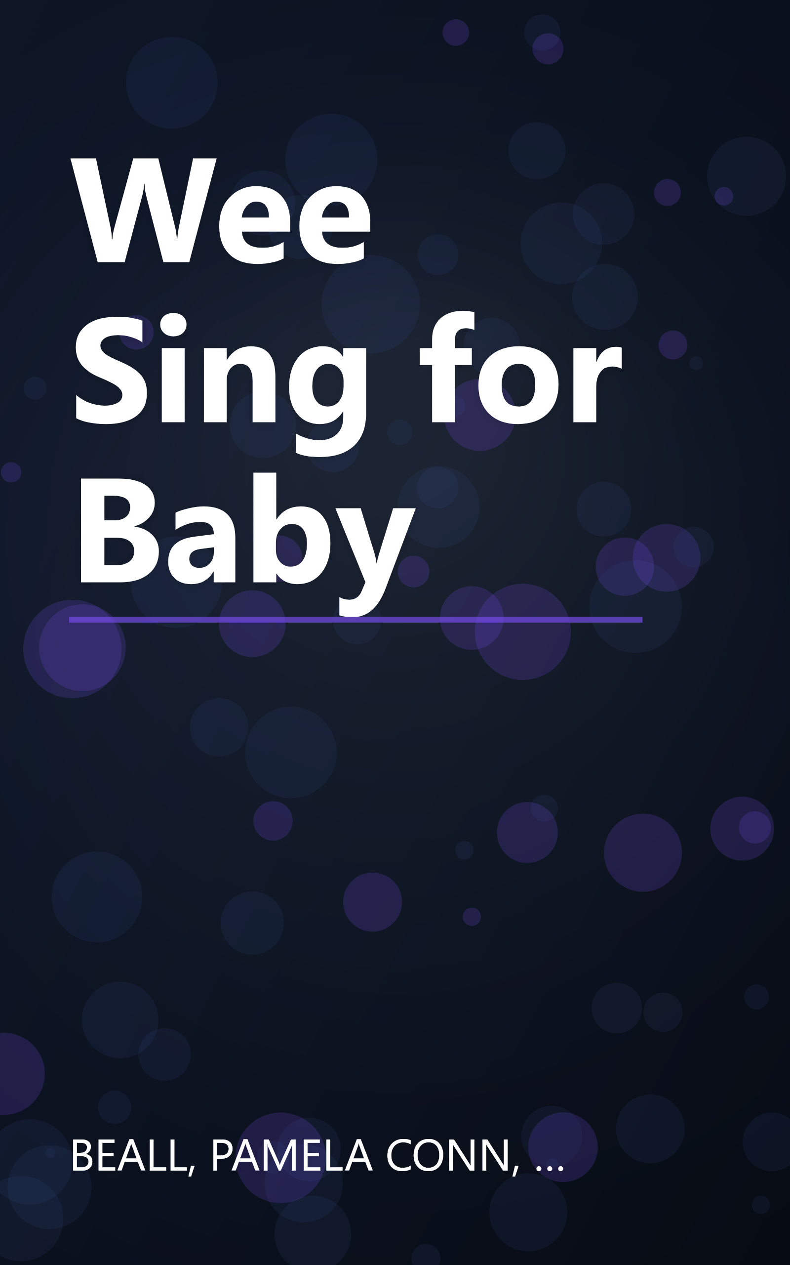 Wee Sing for Baby book cover