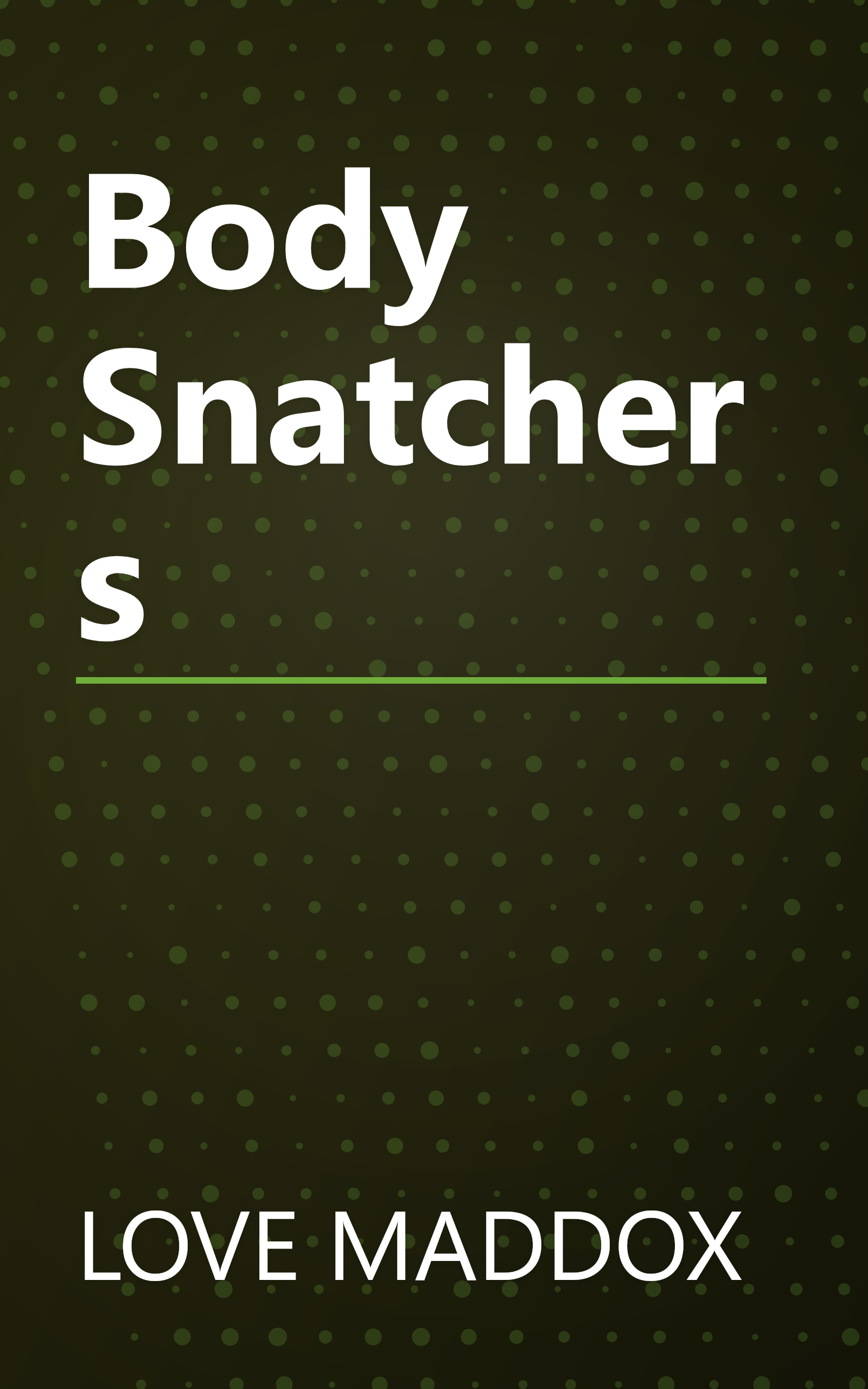 Body Snatchers book cover