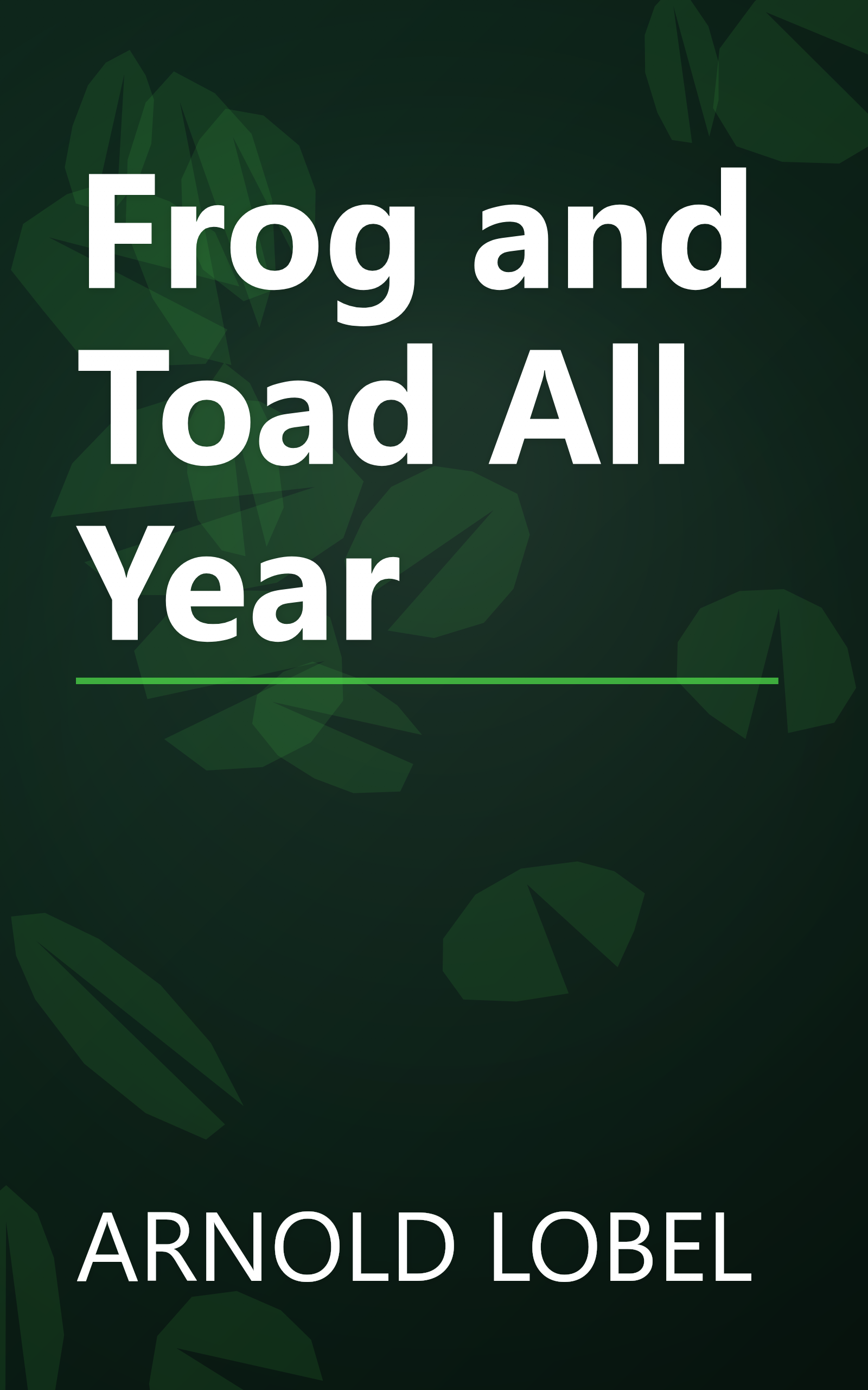 Frog and Toad All Year book cover