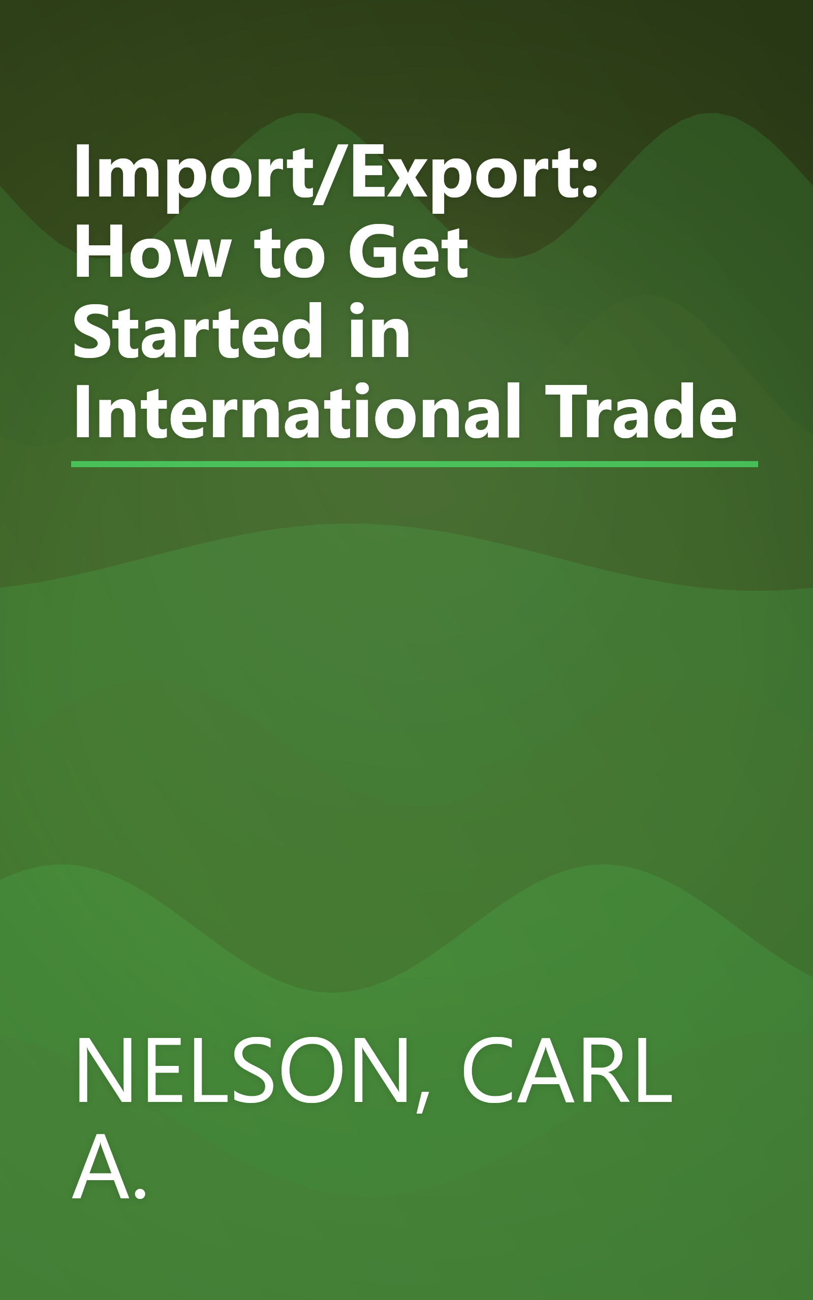Import/Export: How to Get Started in International Trade book cover