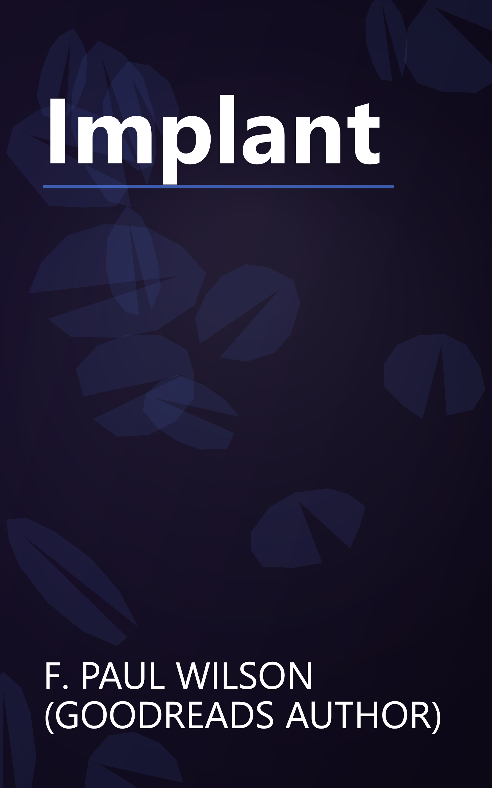Implant book cover