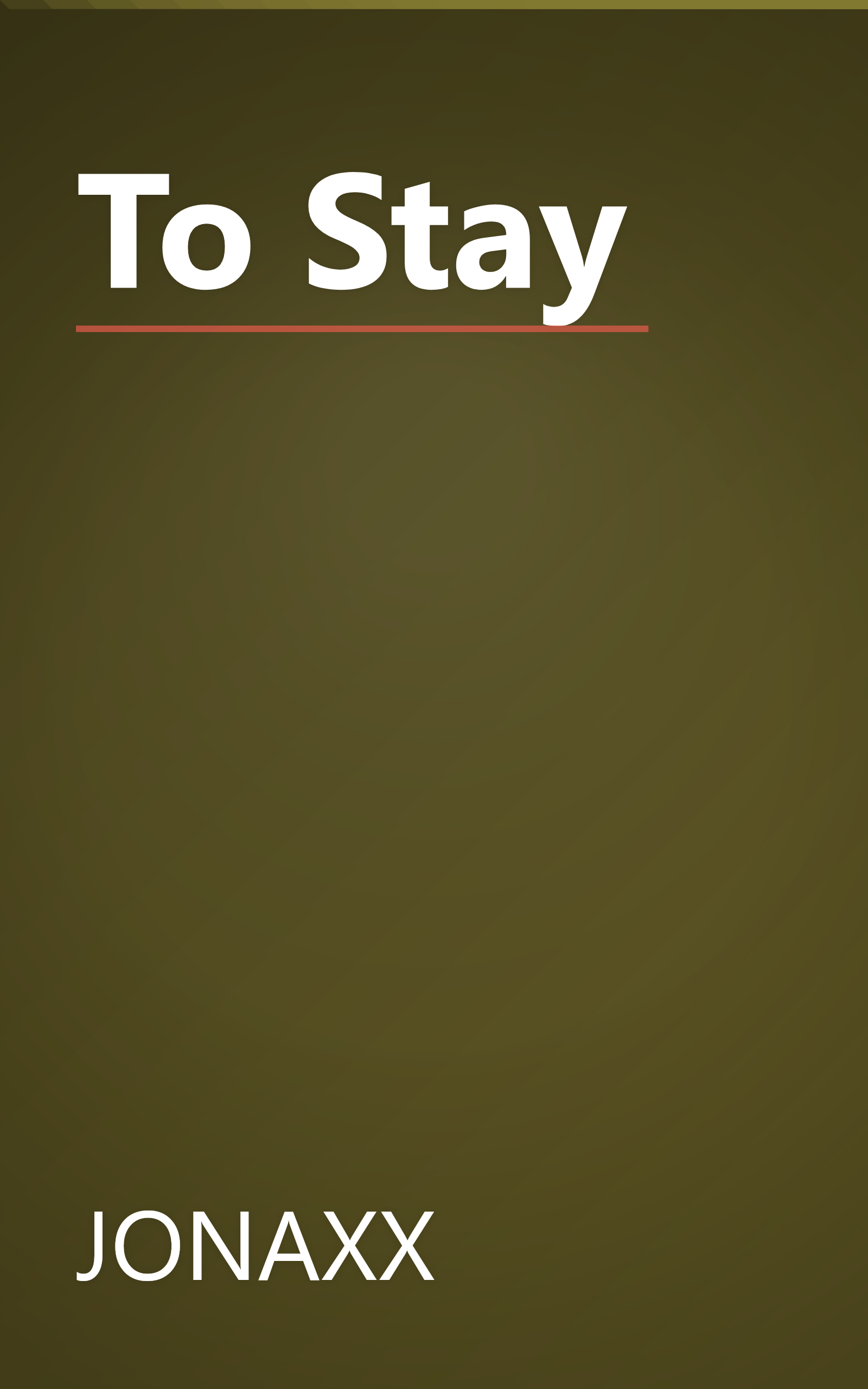 To Stay book cover