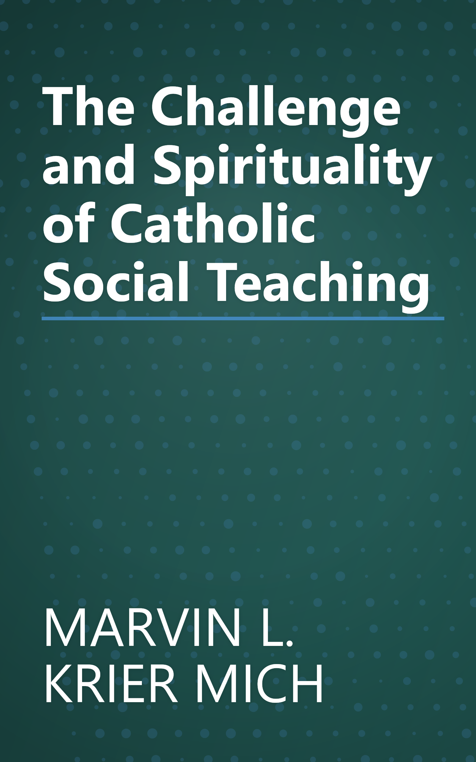 The Challenge and Spirituality of Catholic Social Teaching book cover